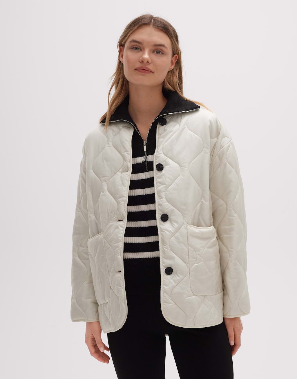 jacket Henja white by OPUS | shop your favourites online