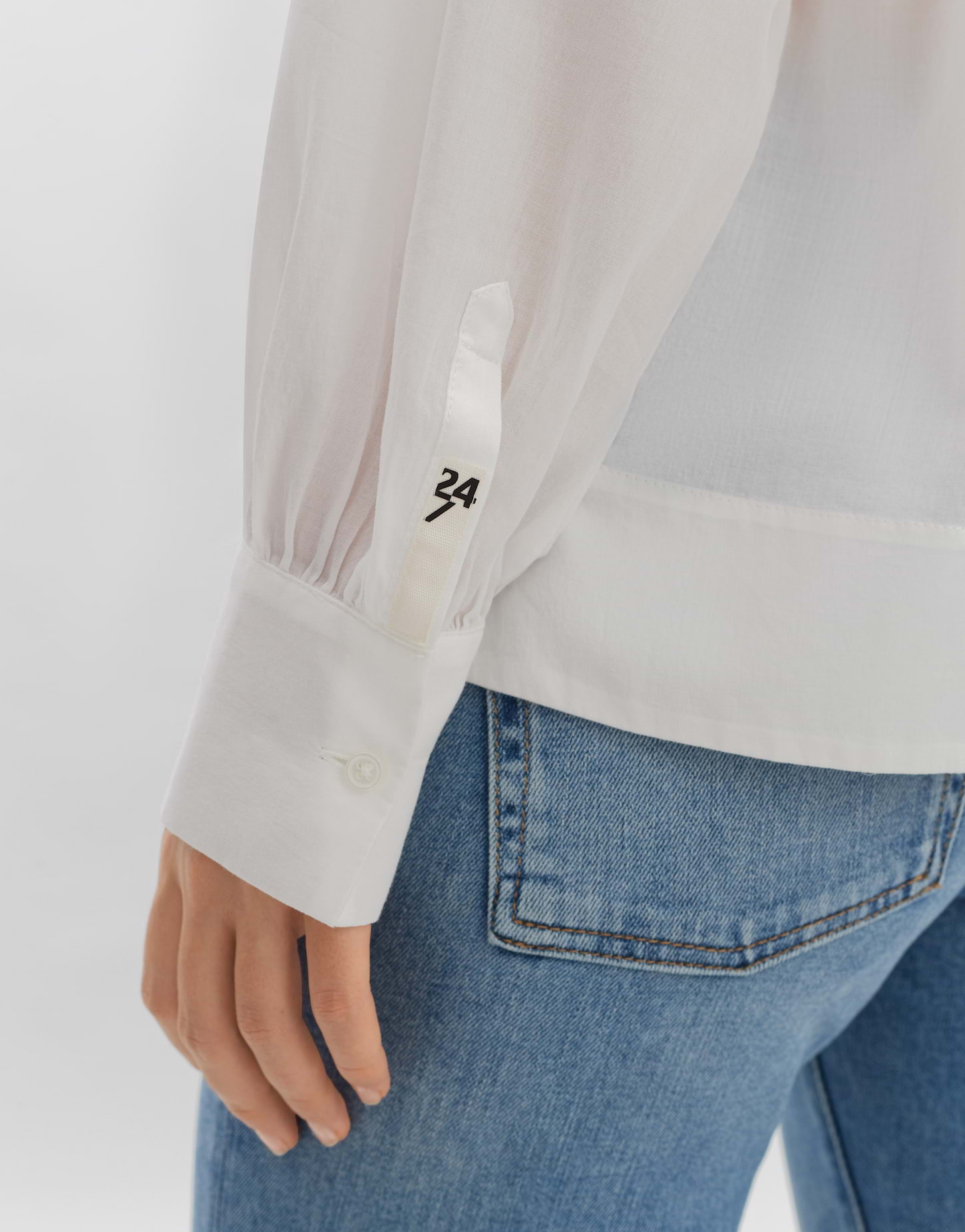 Langarmbluse Felis weiß online bestellen | OPUS Online Shop