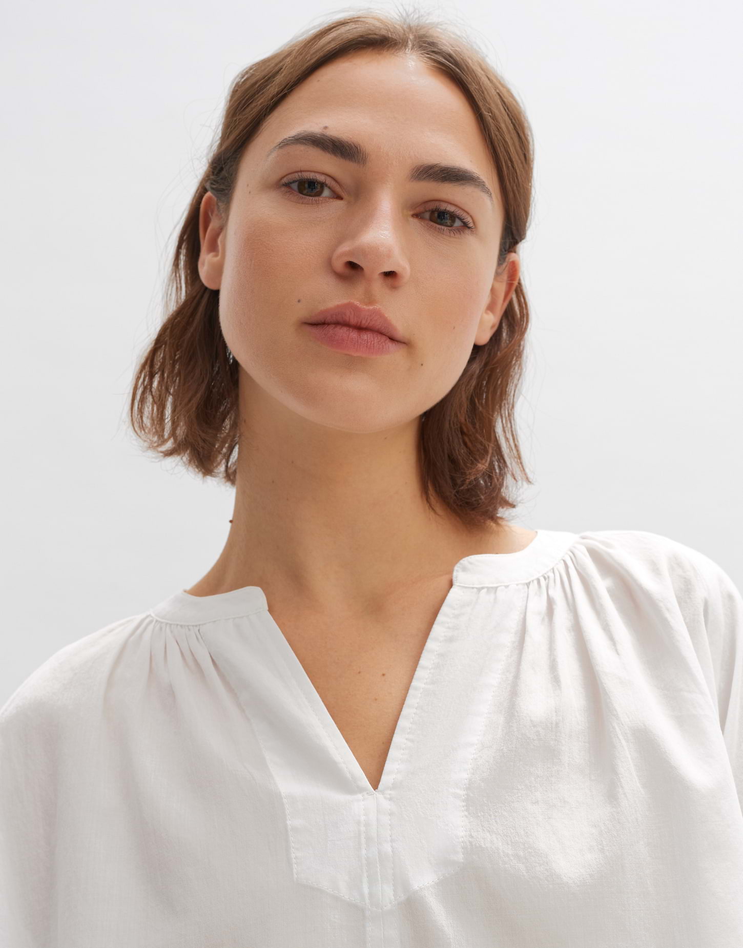 Langarmbluse Felis weiß online bestellen | OPUS Online Shop