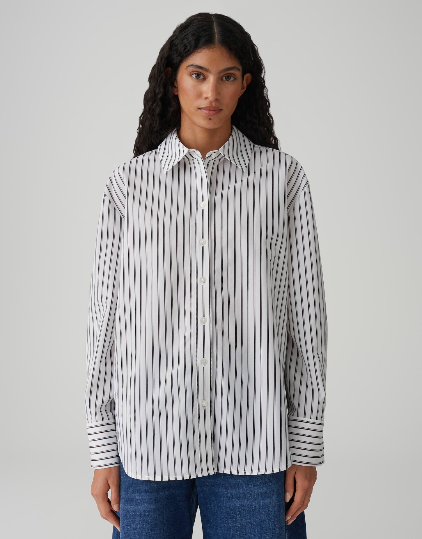 Langarmbluse Fapo weiß online bestellen | OPUS Online Shop