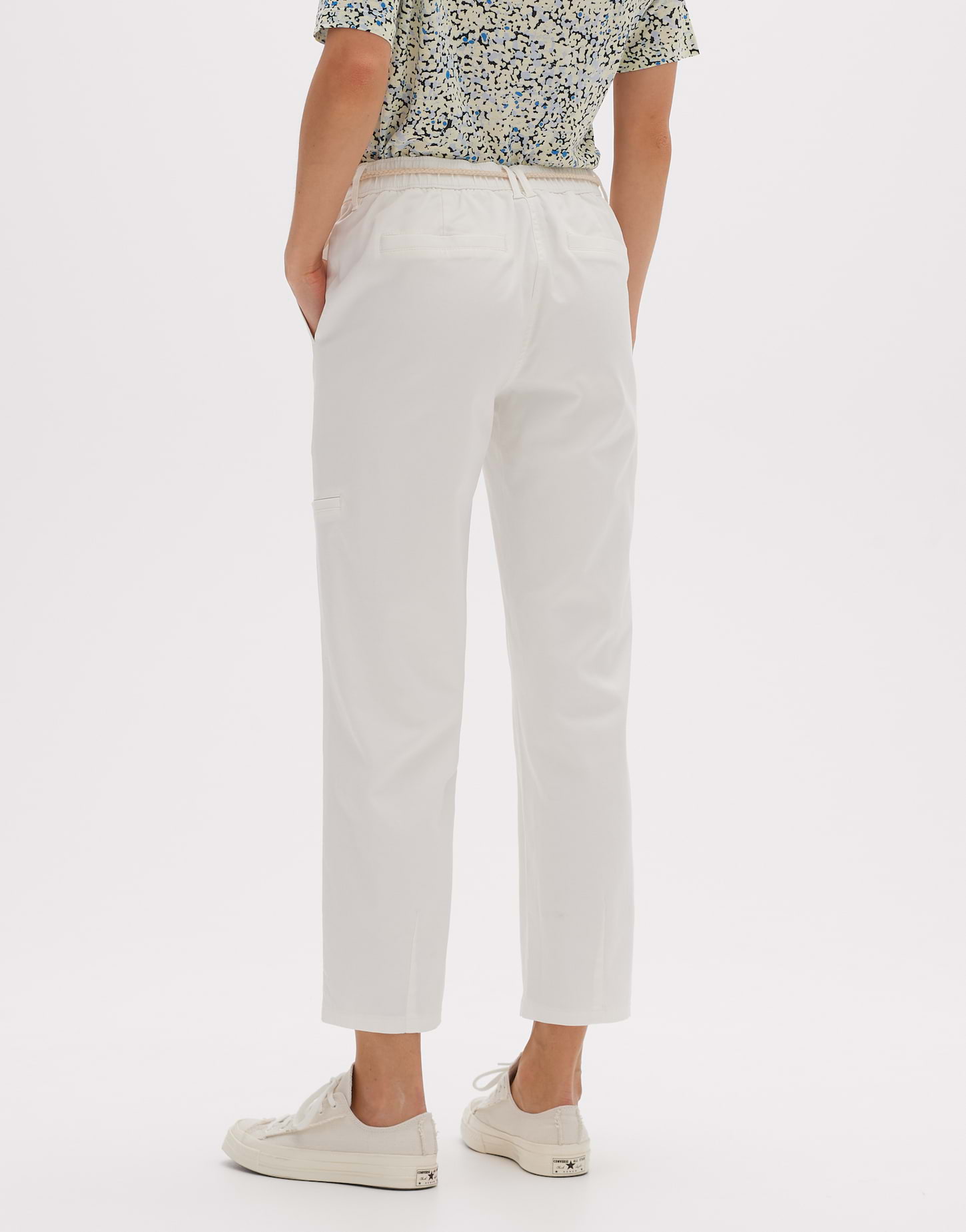 City Pants Makila cargo weiß online bestellen | OPUS Online Shop