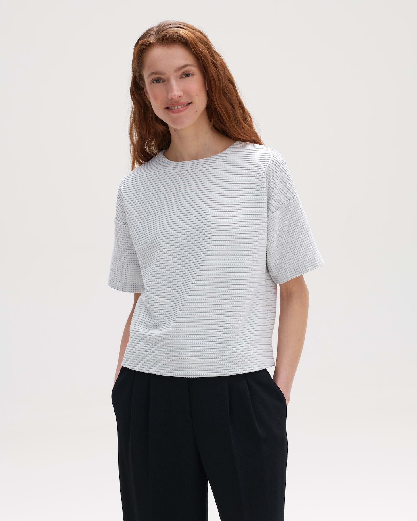 Sweatshirt Gifero weiß online bestellen | OPUS Online Shop