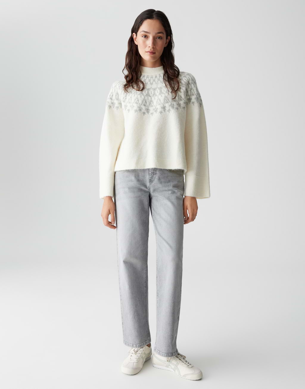 Pullover Porway weiß online bestellen | OPUS Online Shop