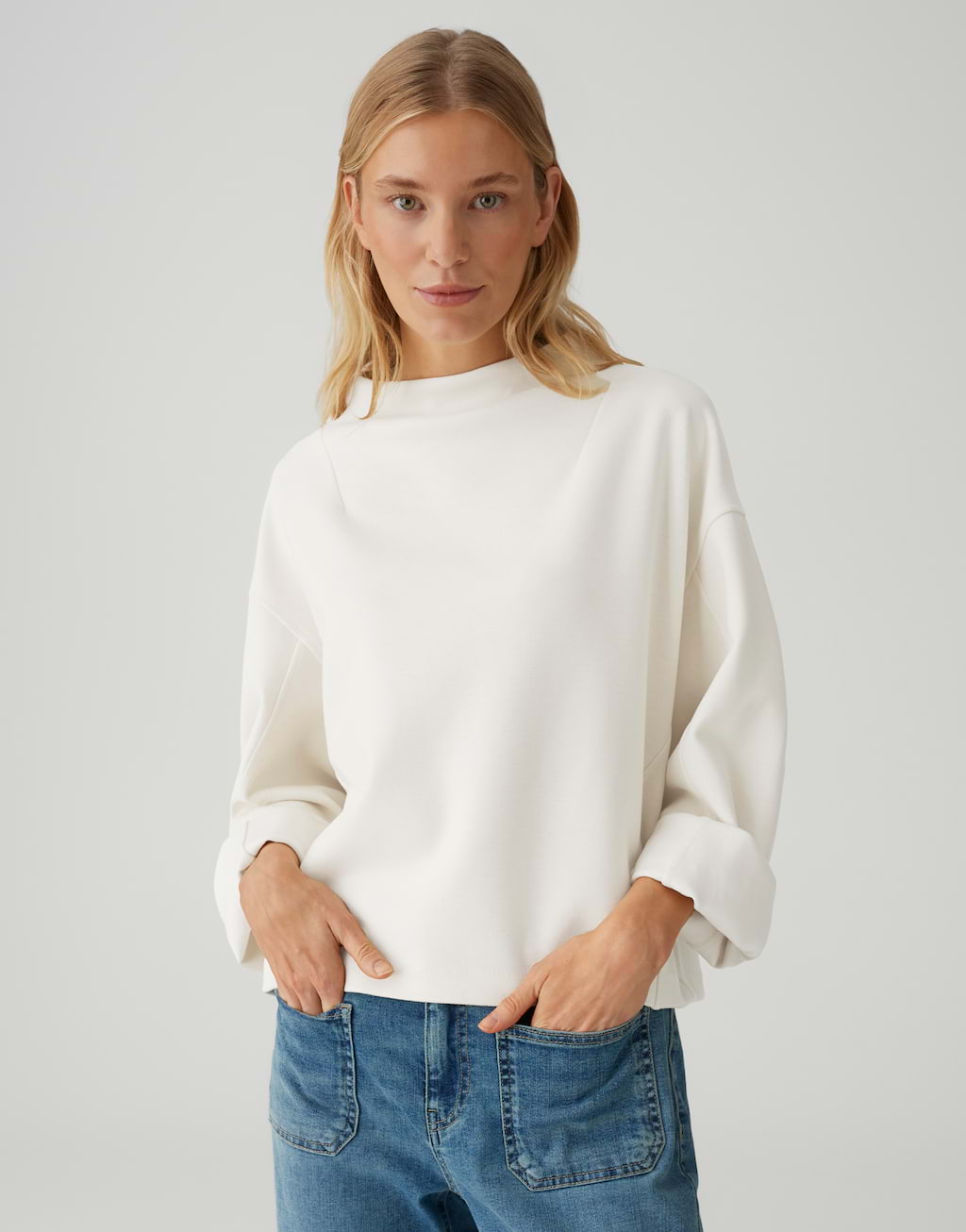 Sweatshirt Gariane weiß online bestellen | OPUS Online Shop