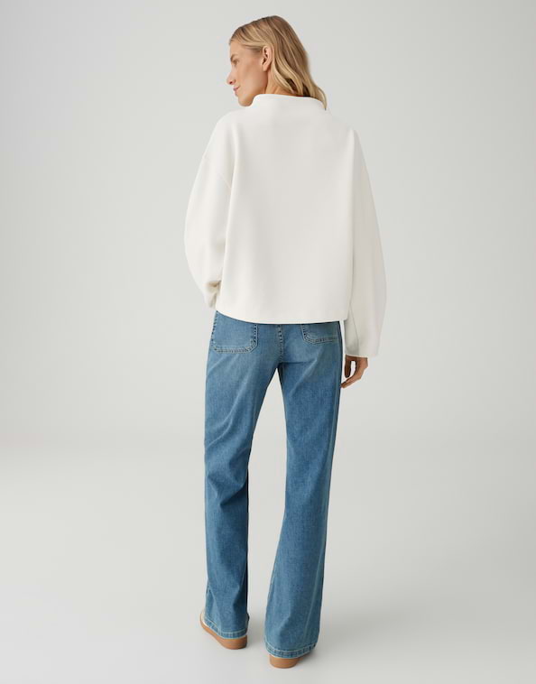 Sweatshirt Gariane weiß online bestellen | OPUS Online Shop
