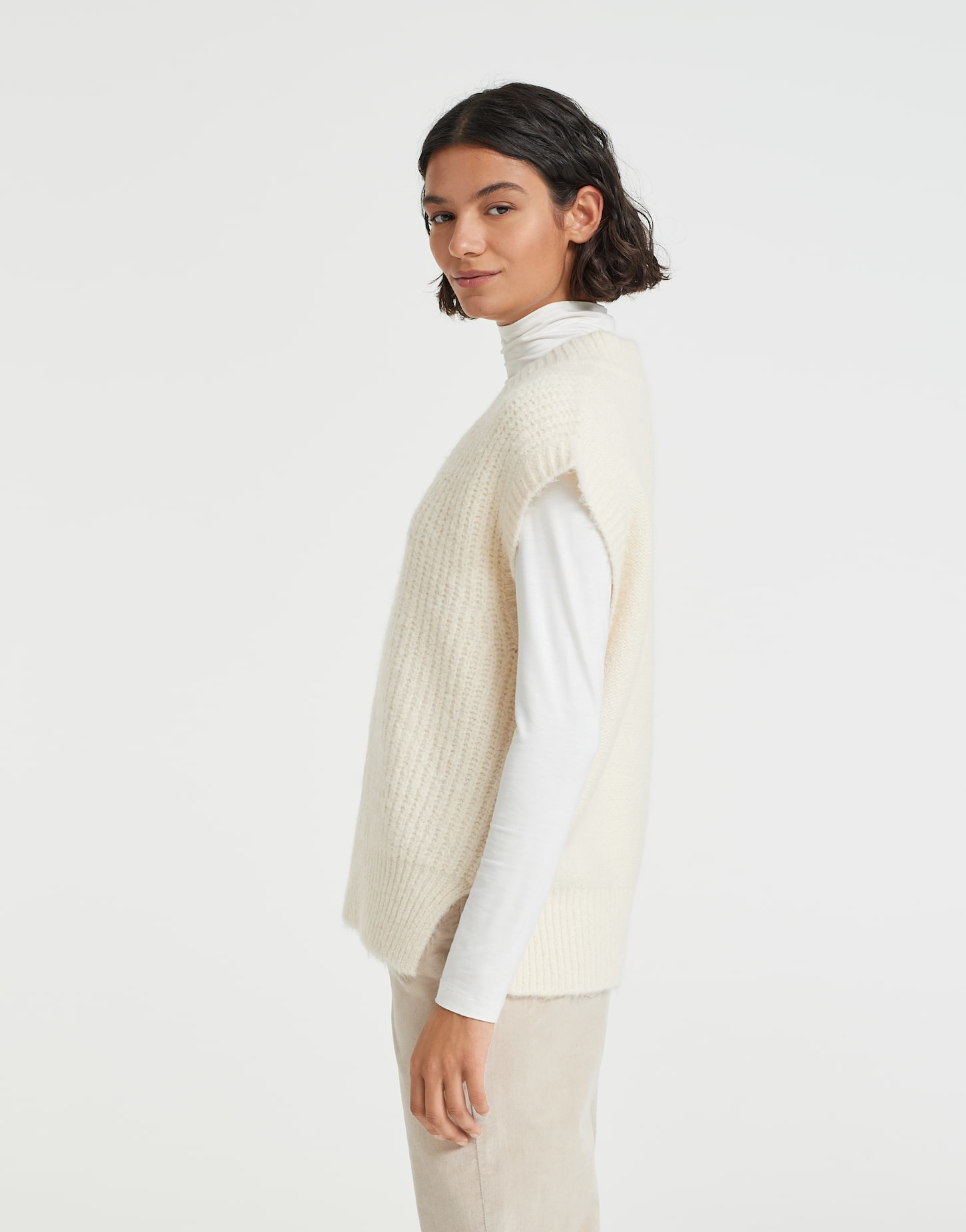 Pullunder Ponthea weiß online bestellen | OPUS Online Shop
