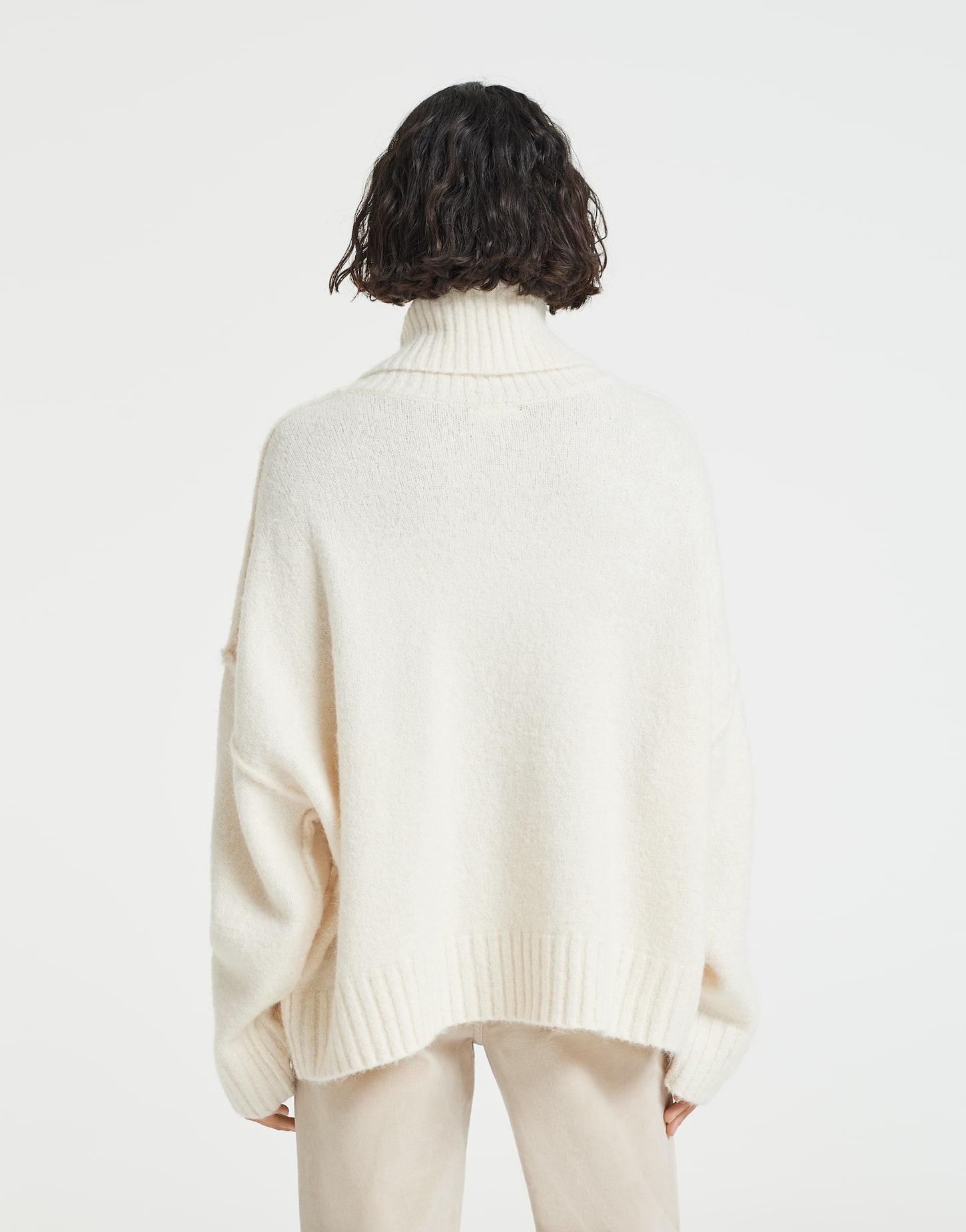 Oversize Pullover Picobo weiß online bestellen | OPUS Online Shop