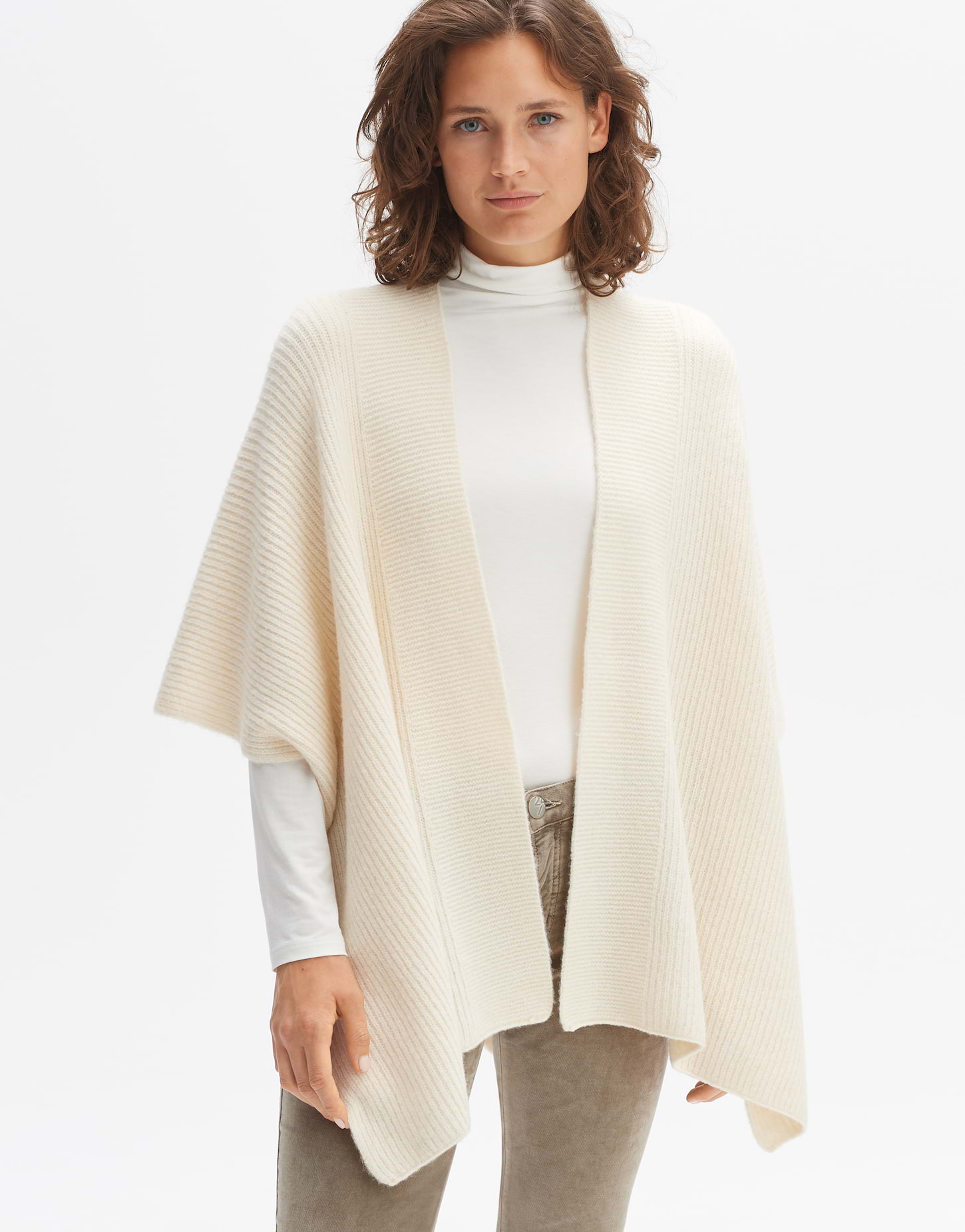 Poncho/Cape Ablanki cape beige online bestellen | OPUS Online Shop
