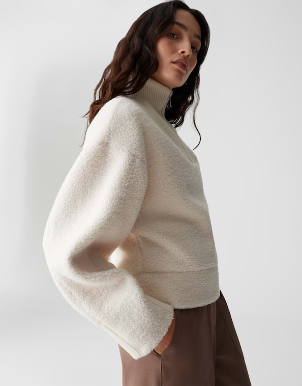 Sweatshirt Gick beige online bestellen | OPUS Online Shop