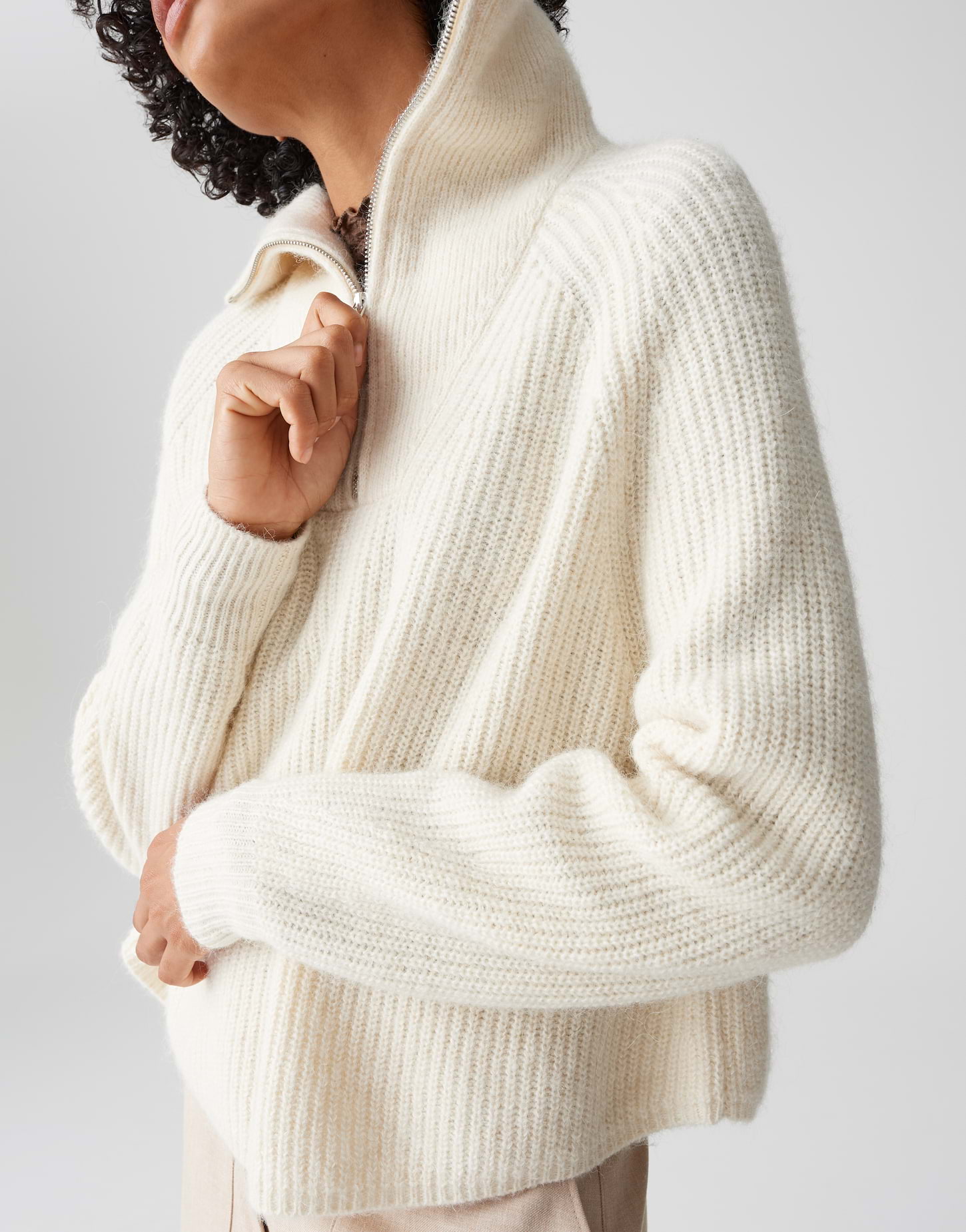 Pullover Poy beige online bestellen | OPUS Online Shop
