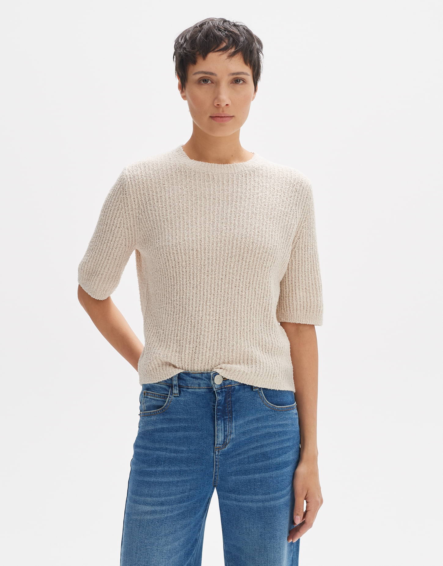 Pullover Porima beige online bestellen | OPUS Online Shop