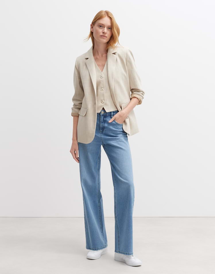 Blazer Jadima beige online bestellen | OPUS Online Shop