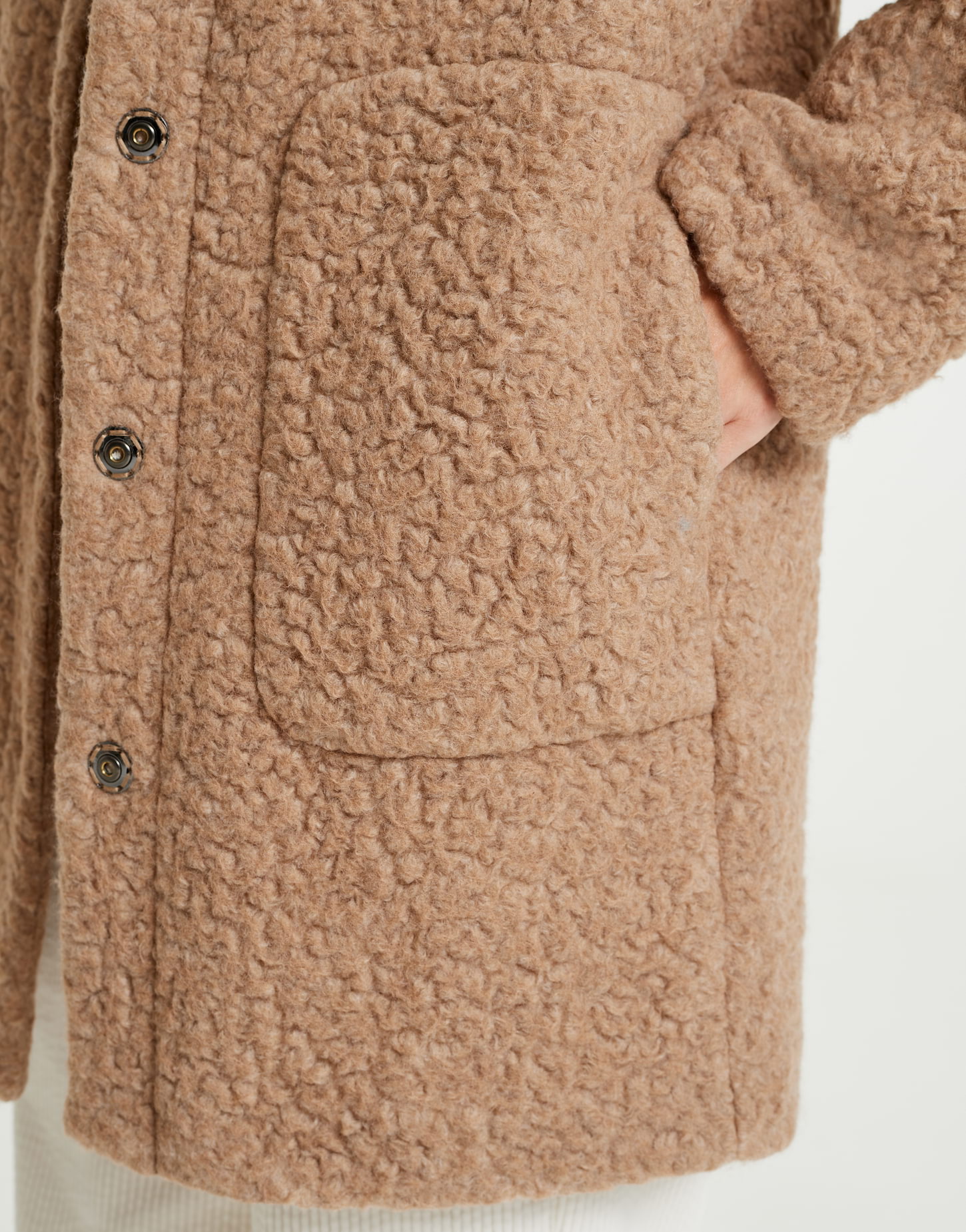 Mantel Habini braun online bestellen | OPUS Online Shop