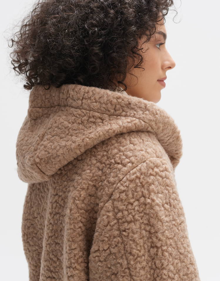 Mantel Habini braun online bestellen | OPUS Online Shop