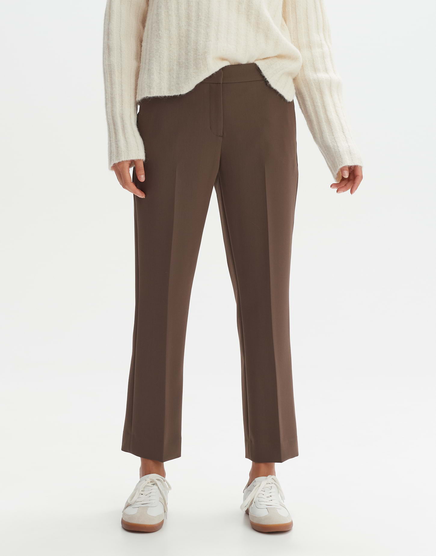 City Pants Miriki detail braun online bestellen | OPUS Online Shop