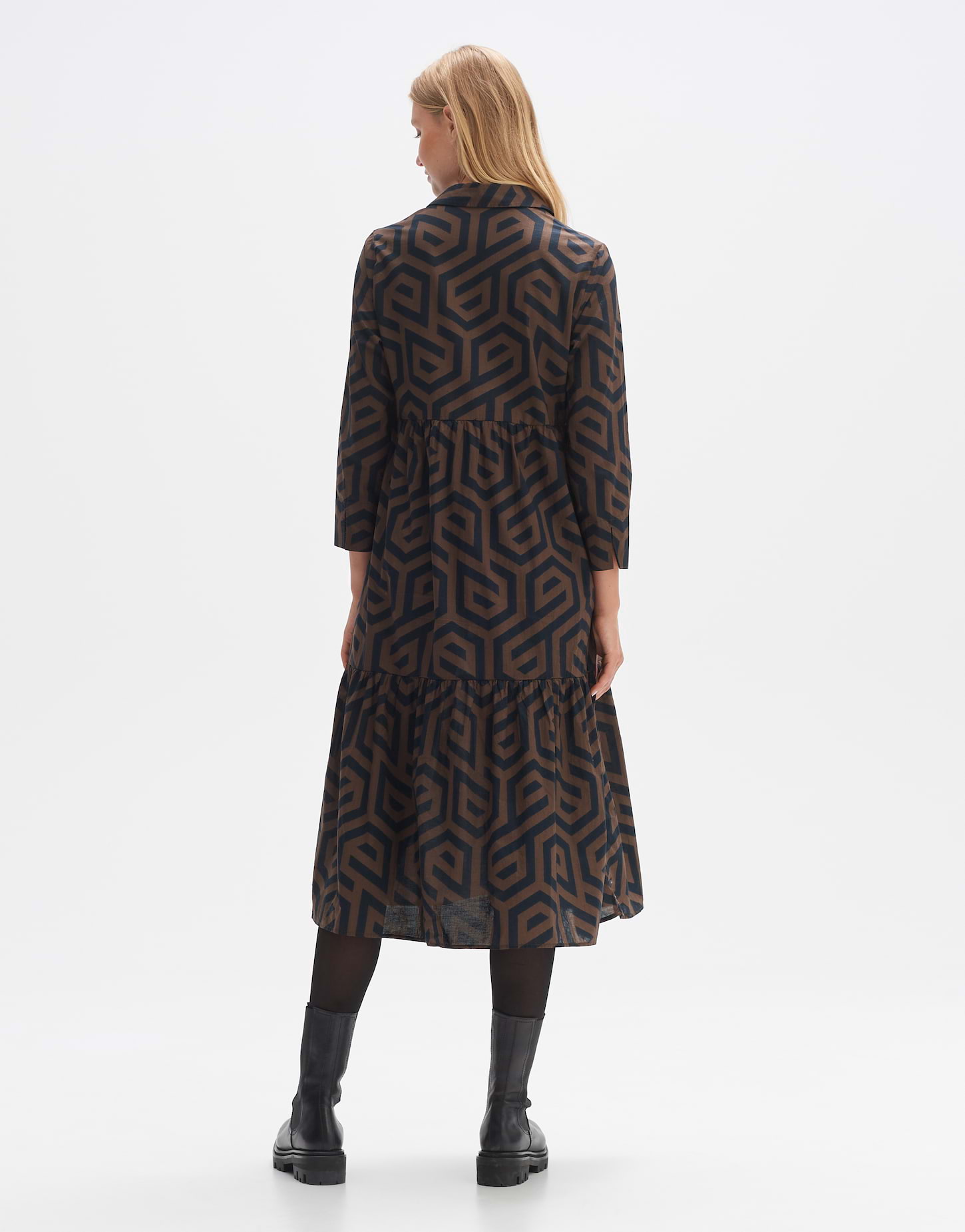 Maxikleid Werano braun online bestellen | OPUS Online Shop