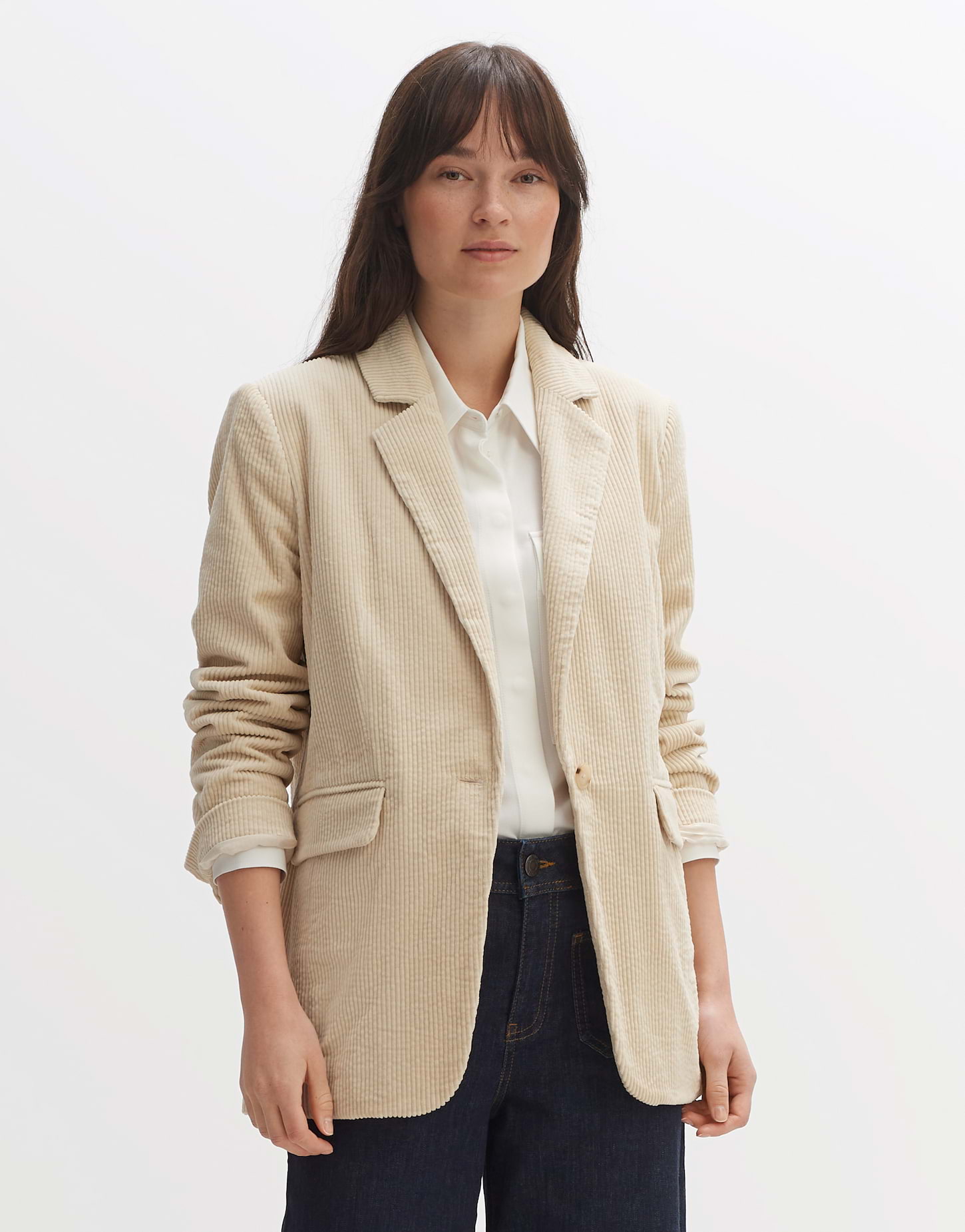 Blazer Jesala beige online bestellen | OPUS Online Shop