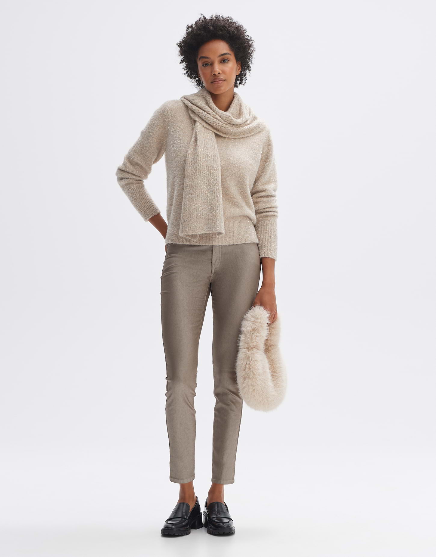 Slim Emily race beige online bestellen | OPUS Online Shop