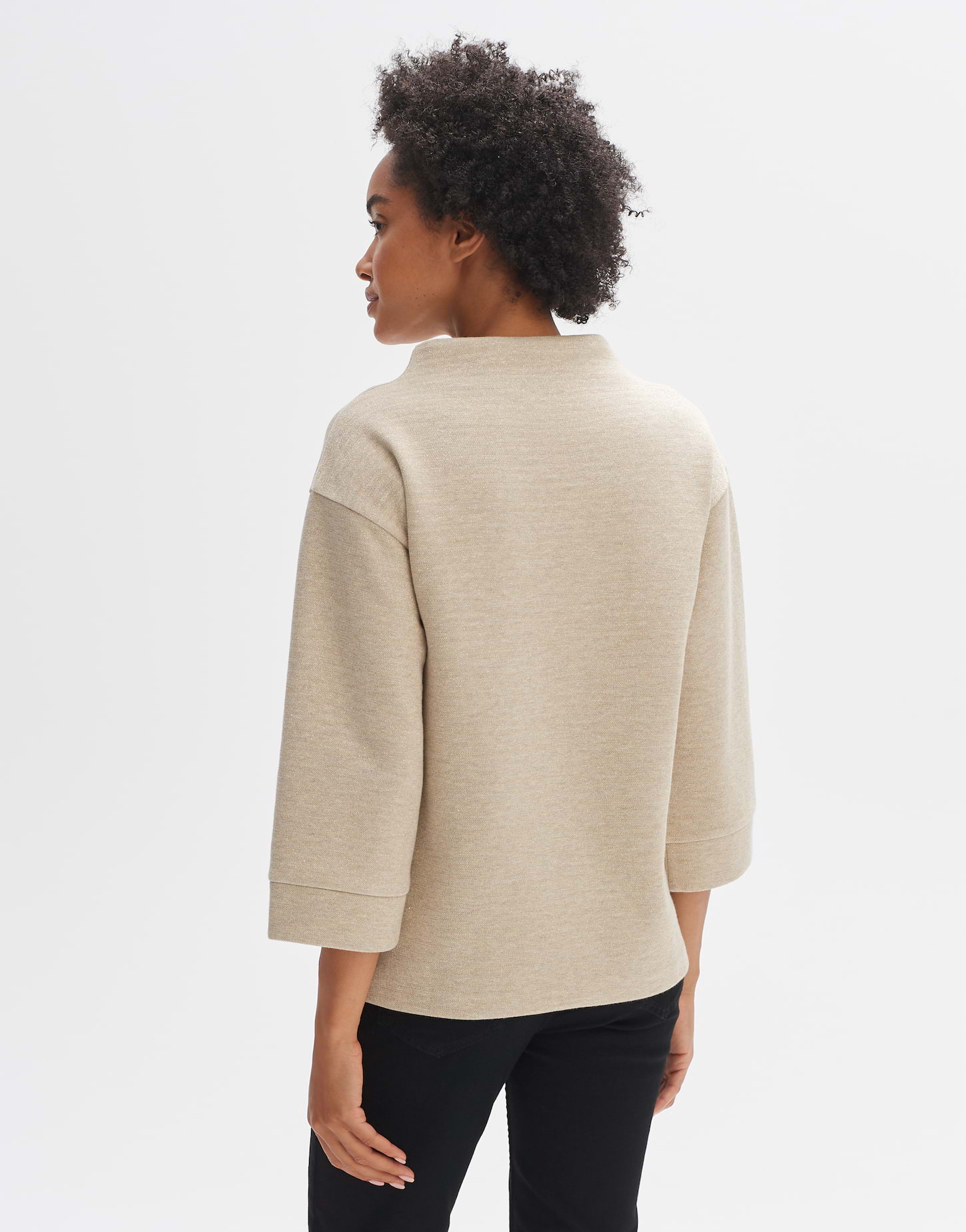 Sweatshirt Glittera beige online bestellen | OPUS Online Shop