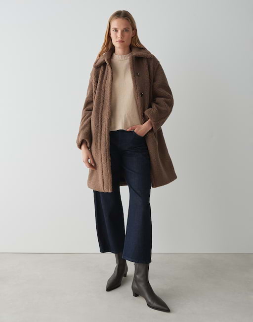 Mantel Heddy braun online bestellen | OPUS Online Shop