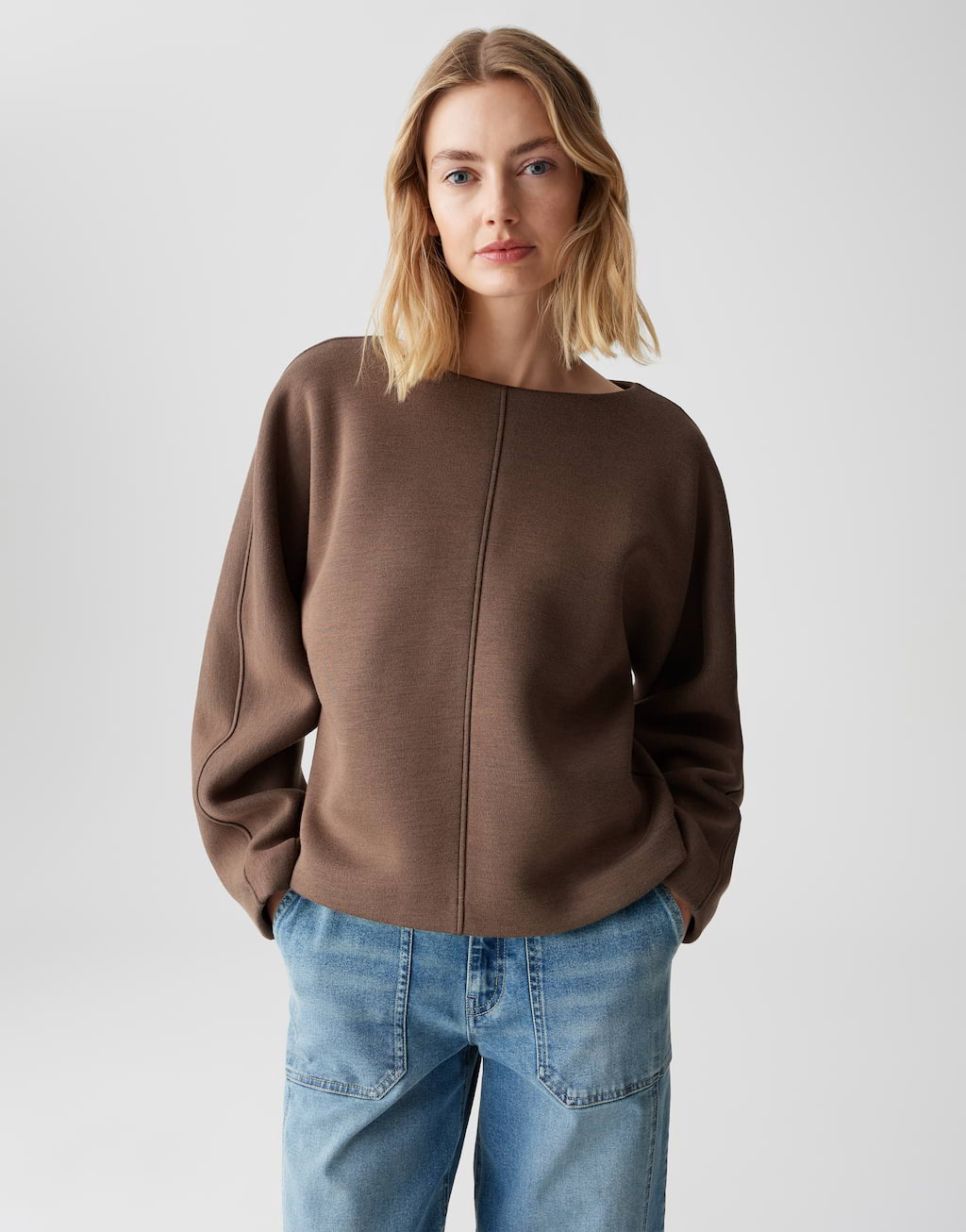 Sweatshirt Gilan braun online bestellen | OPUS Online Shop