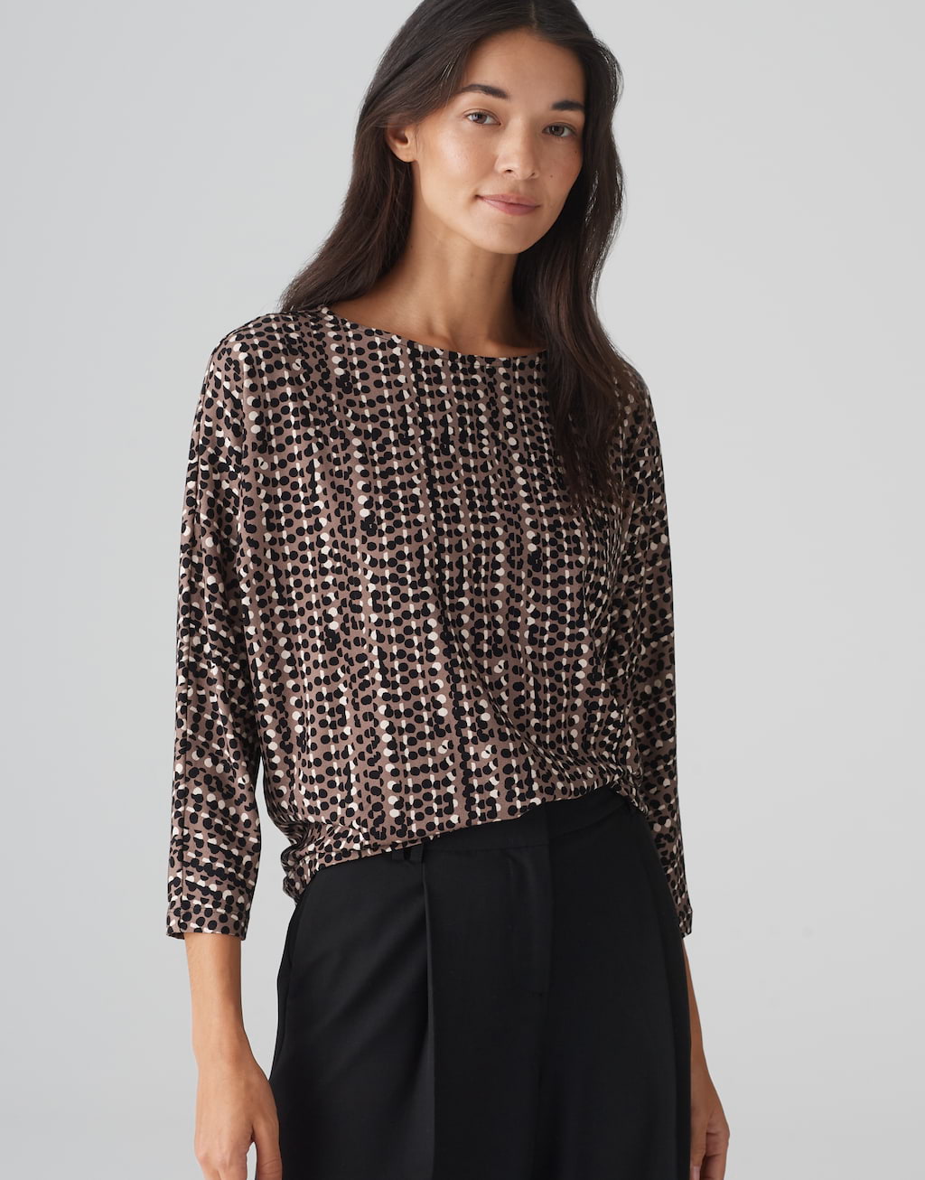 Dreiviertelarmshirt Sebry shine gold online bestellen | OPUS Online Shop