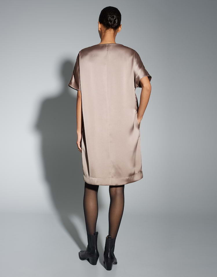 Minikleid Wanell gold online bestellen | OPUS Online Shop
