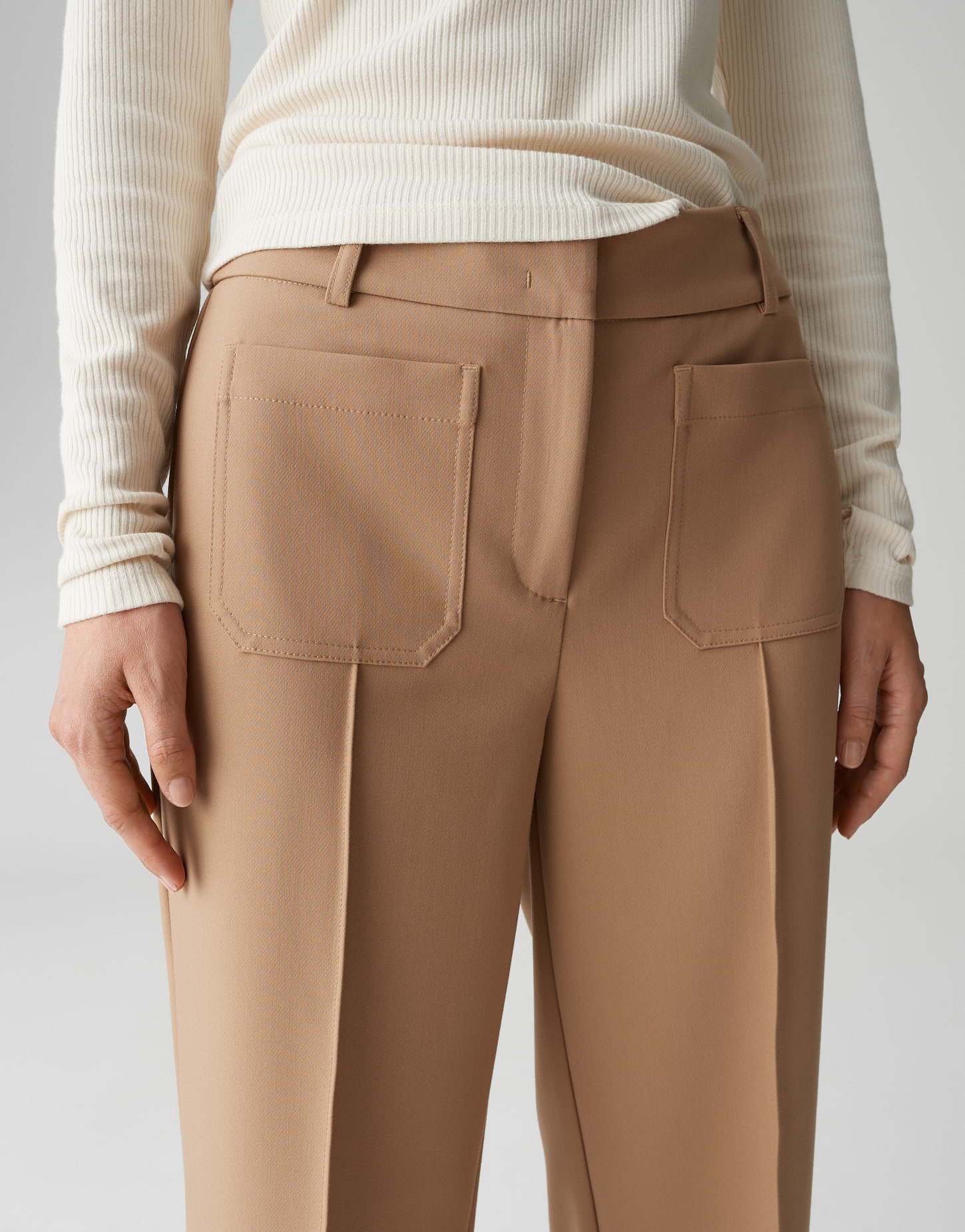 City Pants Meeri dynamic beige online bestellen | OPUS Online Shop