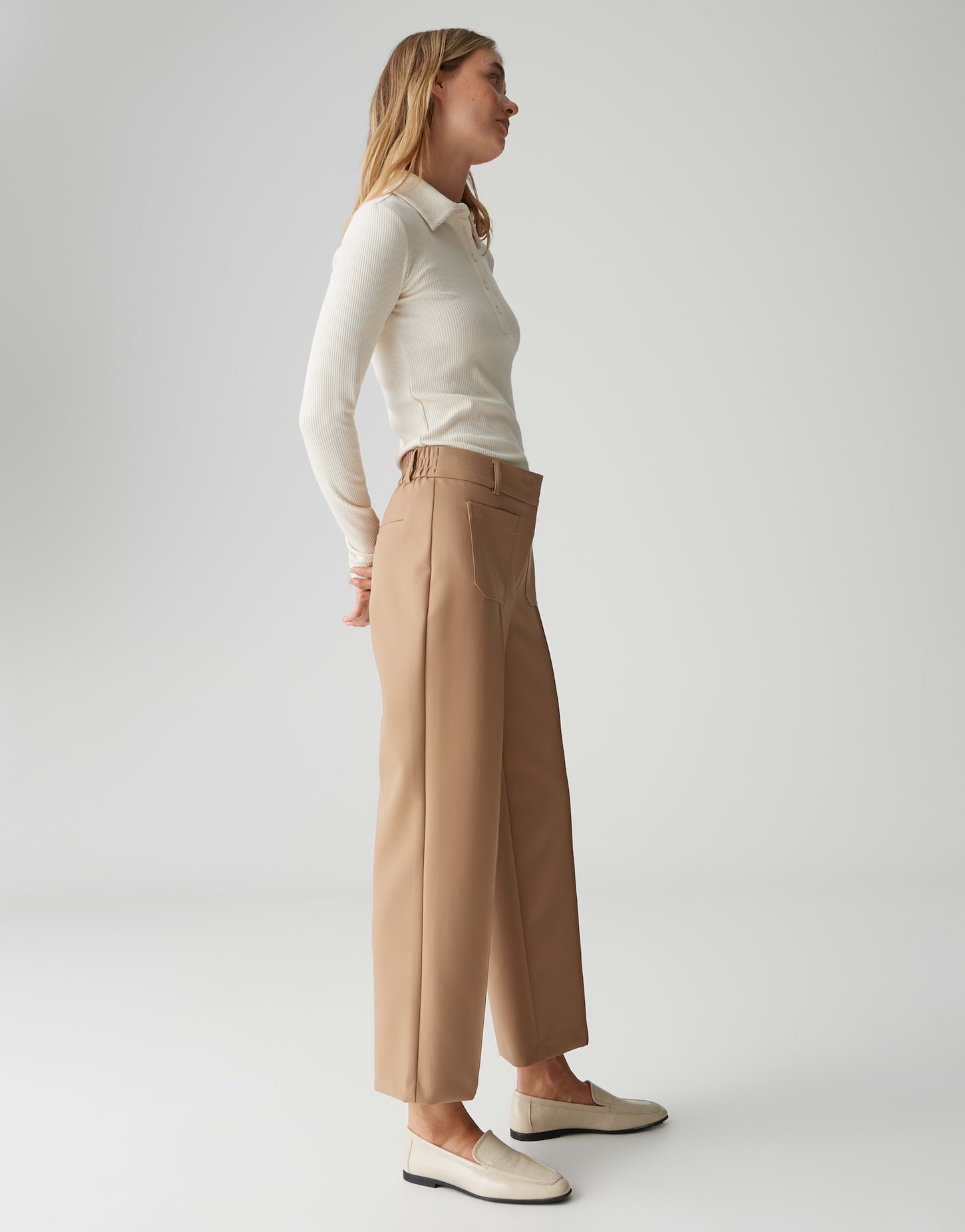City Pants Meeri dynamic beige online bestellen | OPUS Online Shop