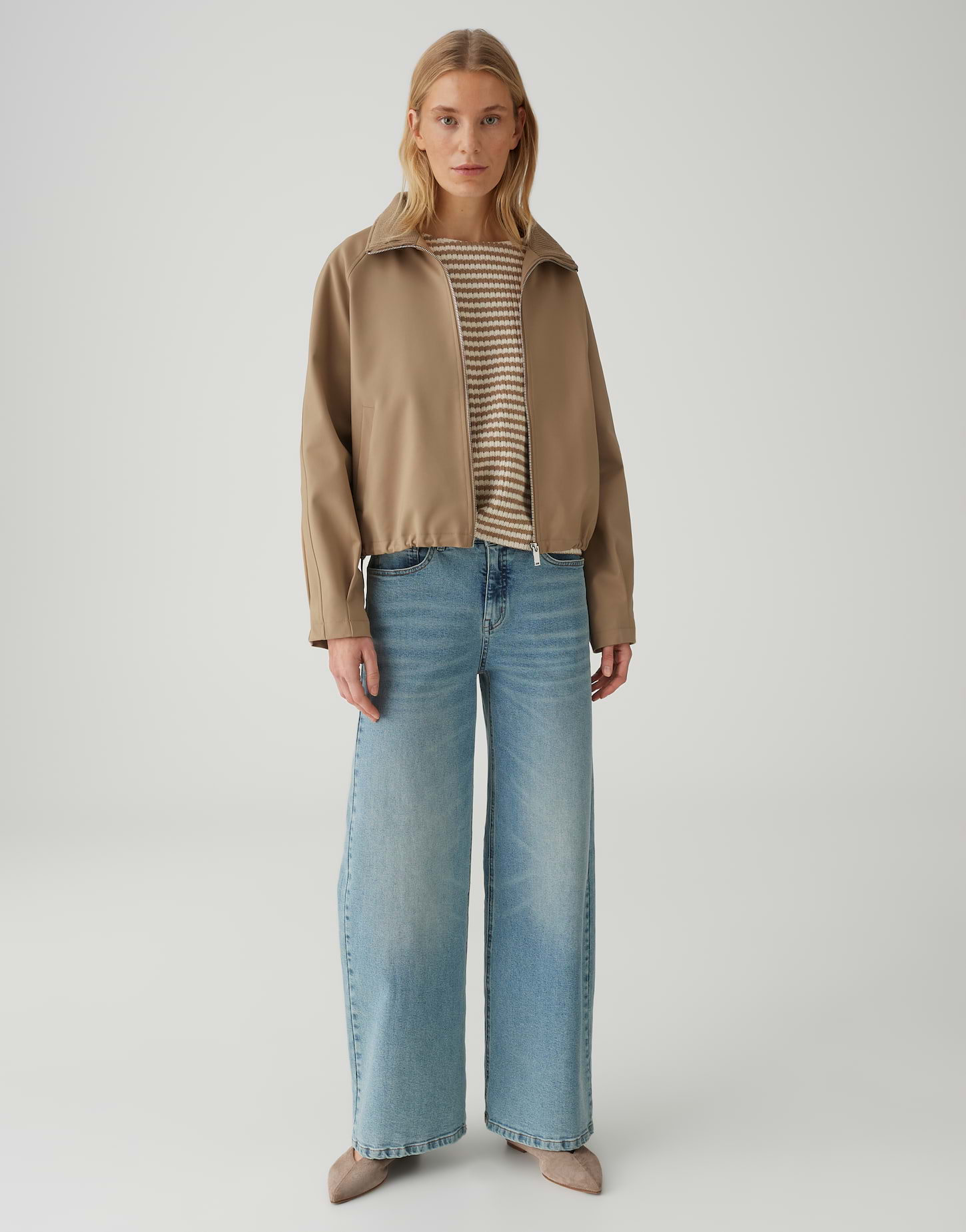 Jas Halvi beige online bestellen | OPUS online shop