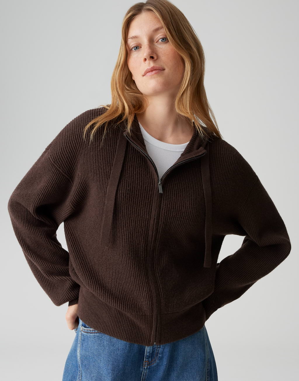 cardigan Deso brown by OPUS | shop your favourites online