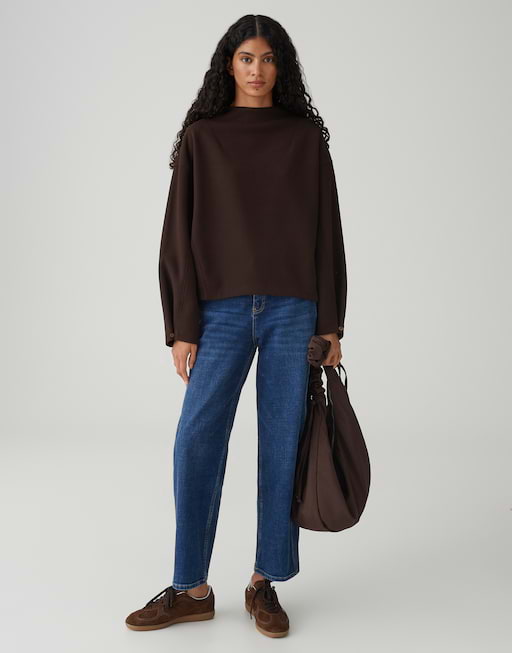 Sweatshirt Gariane braun online bestellen | OPUS Online Shop