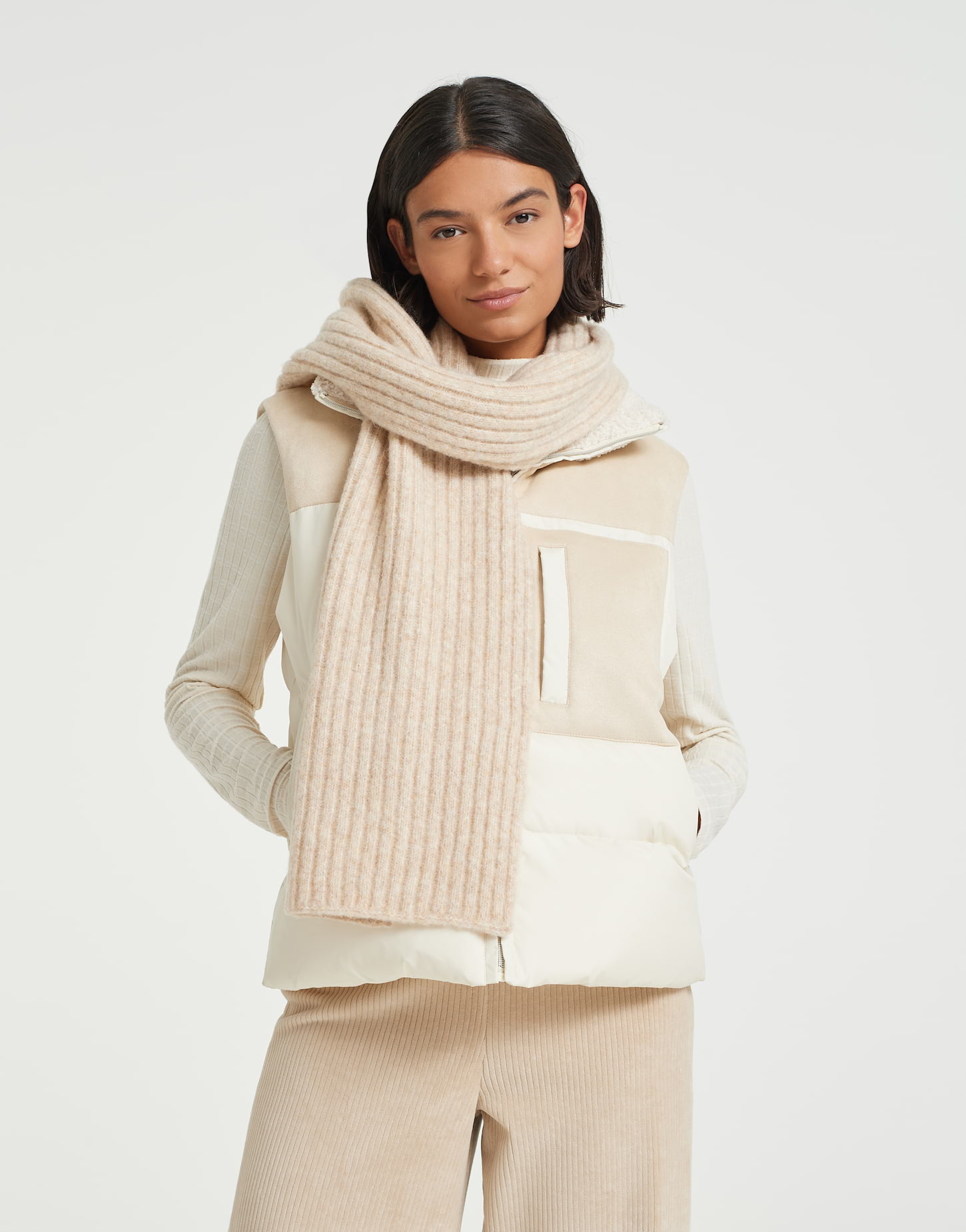 Schal Awalu scarf beige online bestellen | OPUS Online Shop