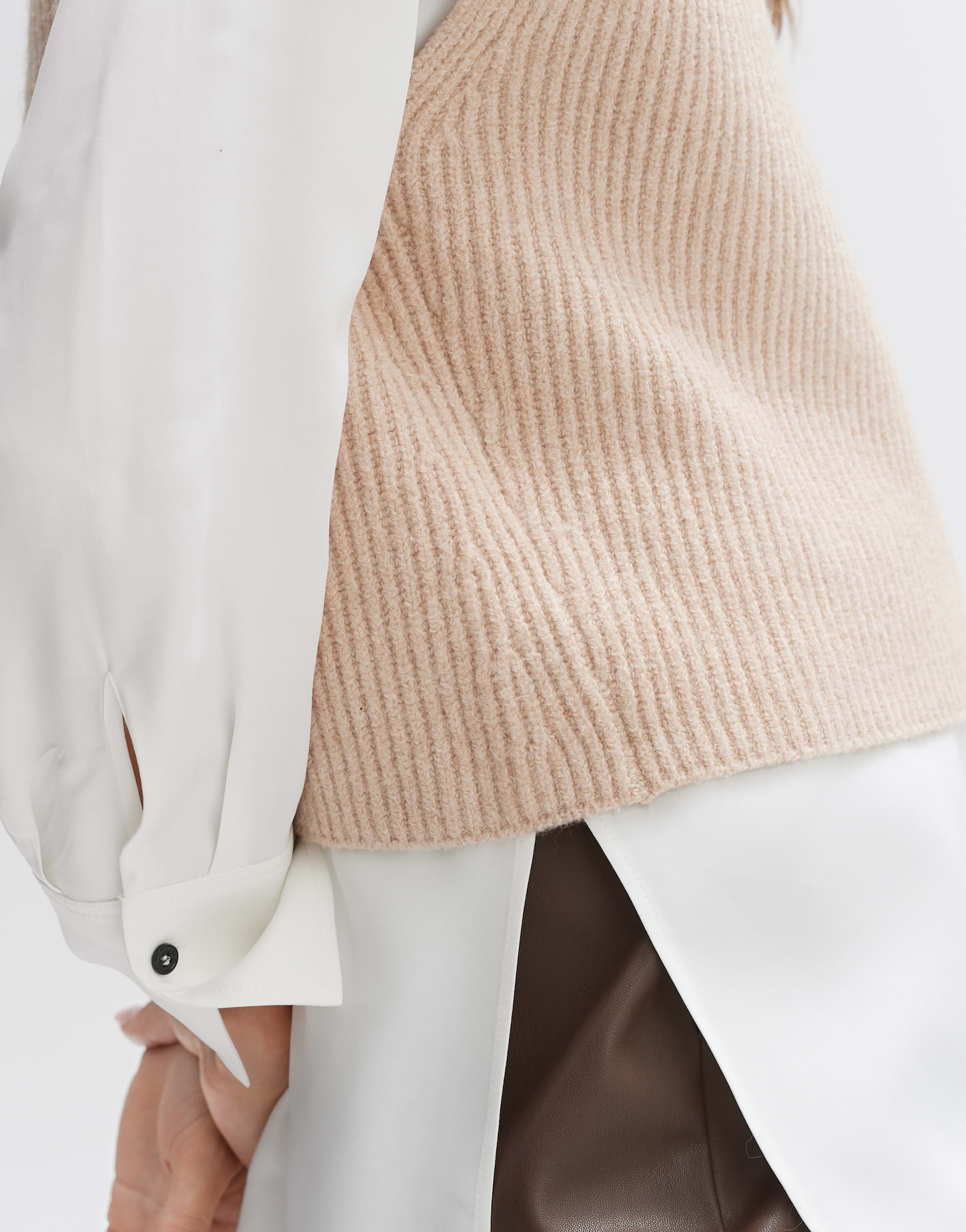 Pullunder Palisa beige online bestellen | OPUS Online Shop