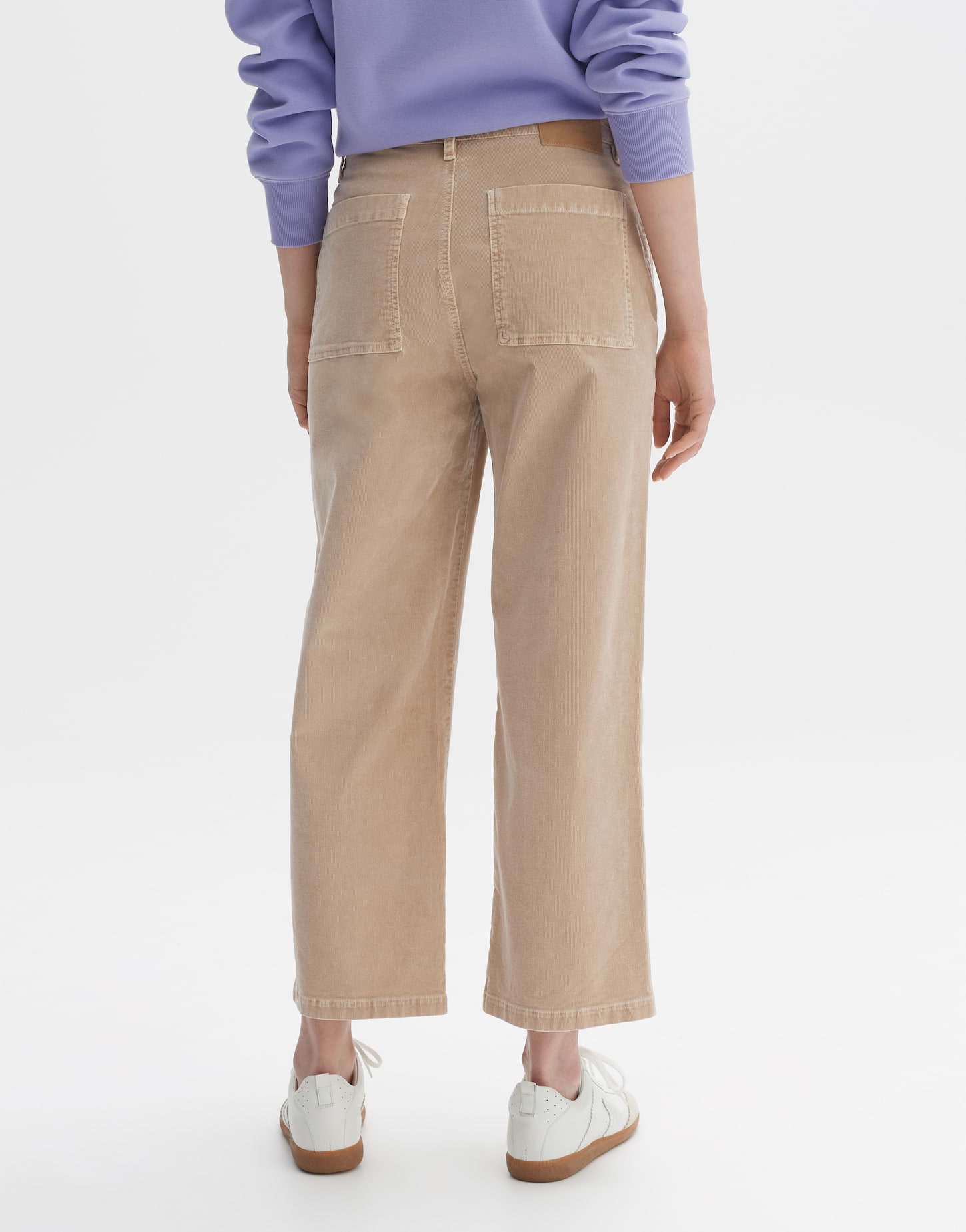 Wide Leg Pants Mokoti cargo beige online bestellen | OPUS Online Shop