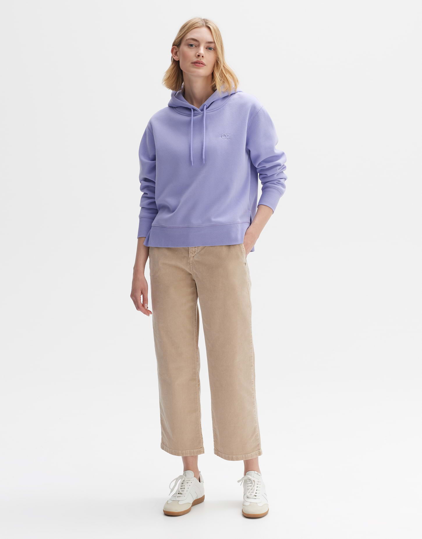 Wide Leg Pants Mokoti cargo beige online bestellen | OPUS Online Shop