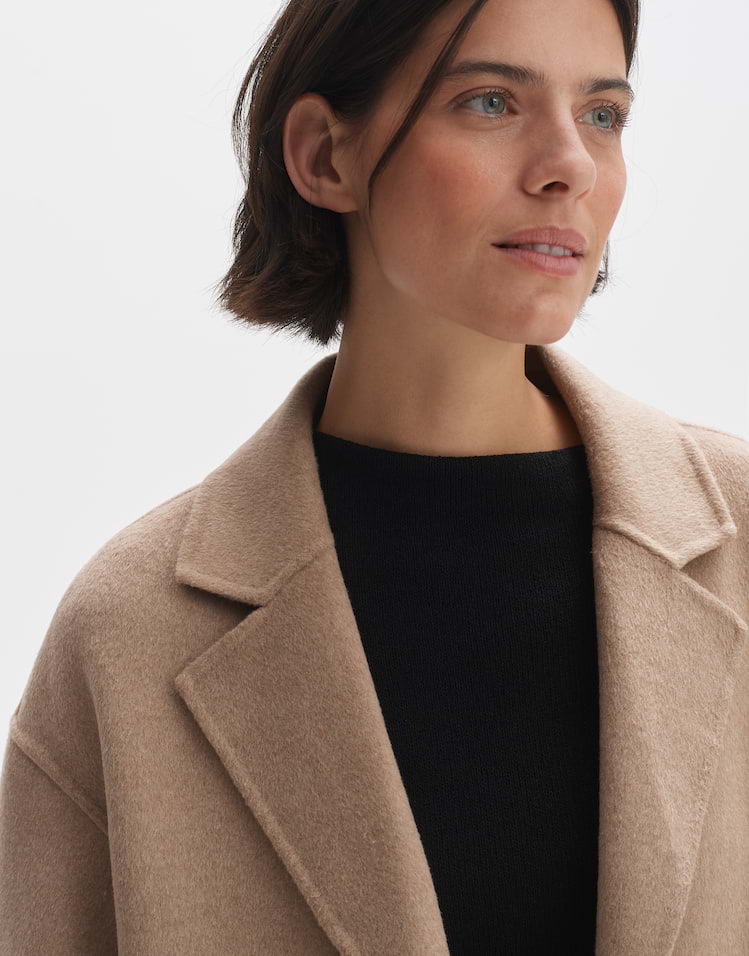 Mantel Hatilde beige online bestellen | OPUS Online Shop