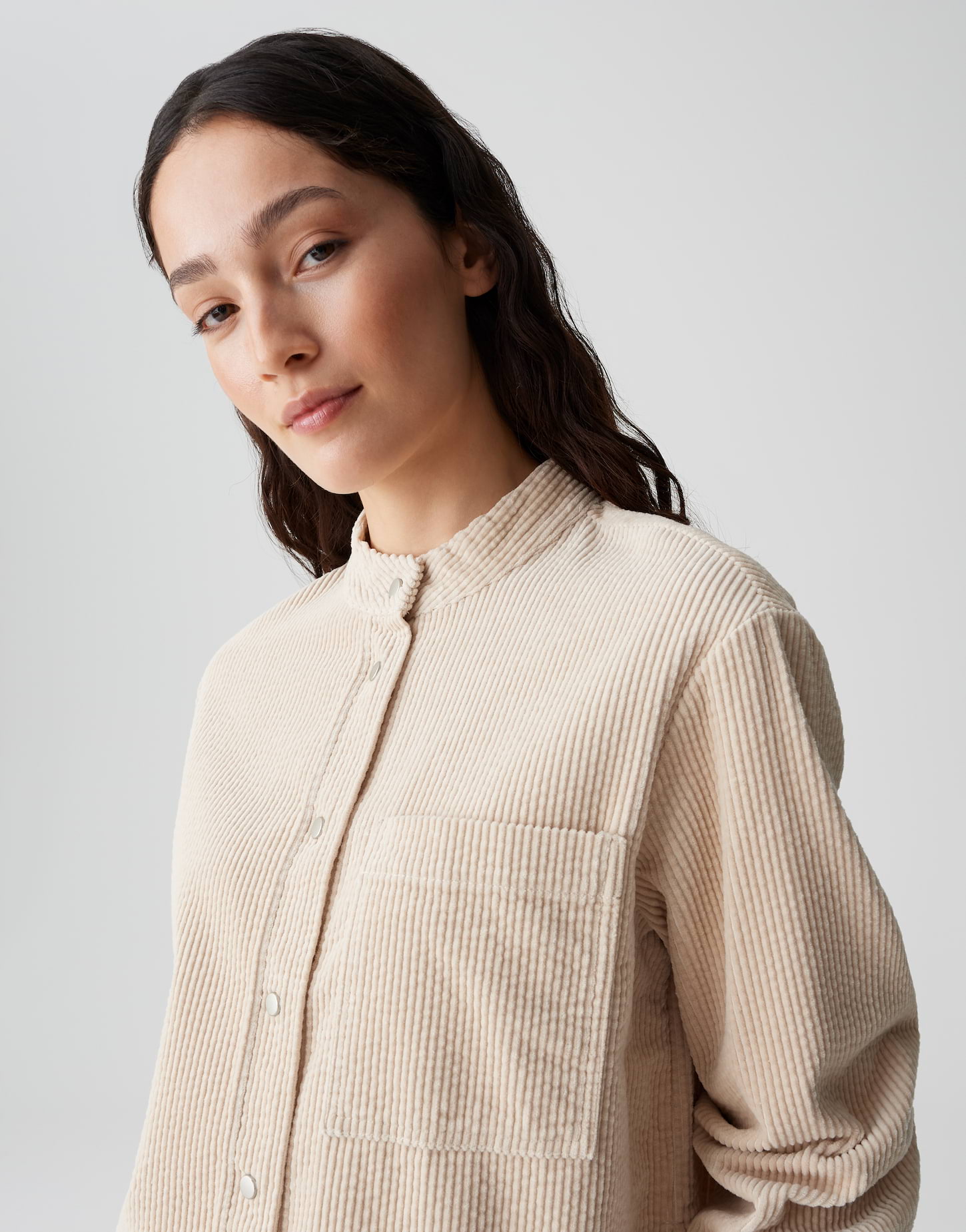 Langarmbluse Falve beige online bestellen | OPUS Online Shop
