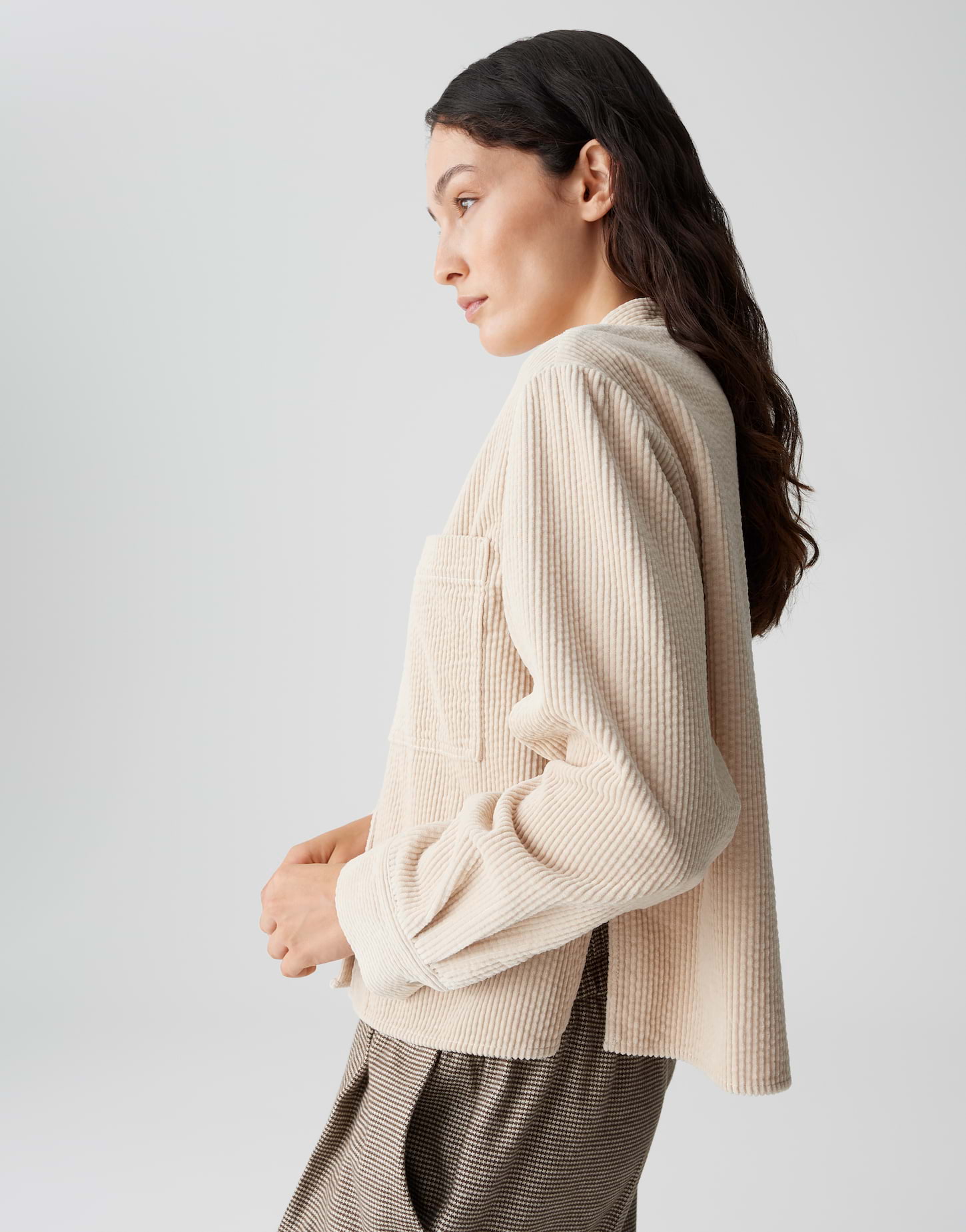 Langarmbluse Falve beige online bestellen | OPUS Online Shop