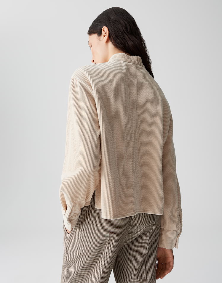 Langarmbluse Falve beige online bestellen | OPUS Online Shop