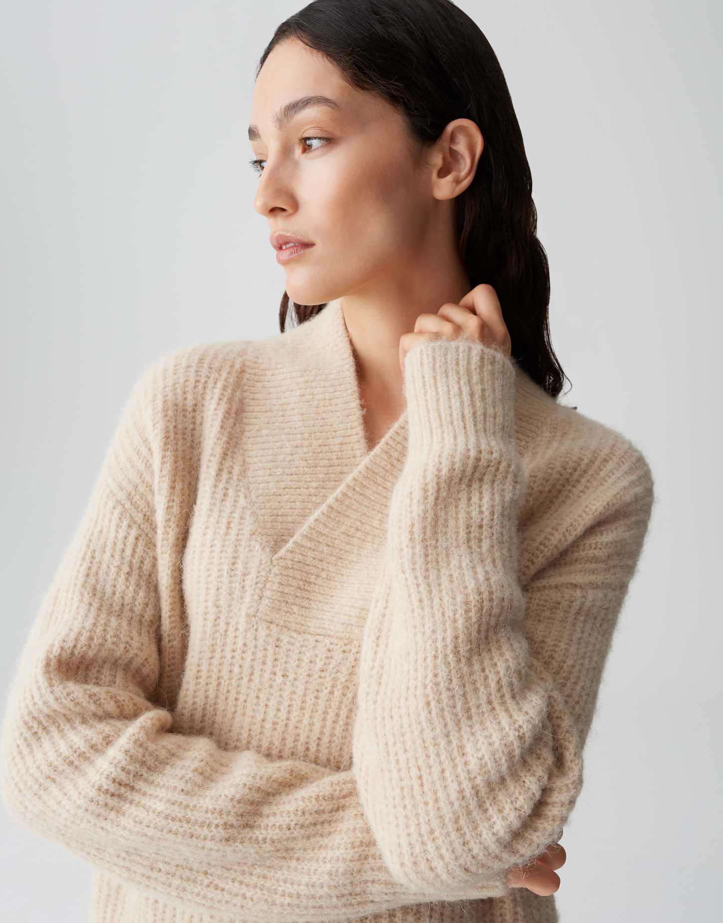 Pullover Ponelope beige online bestellen | OPUS Online Shop