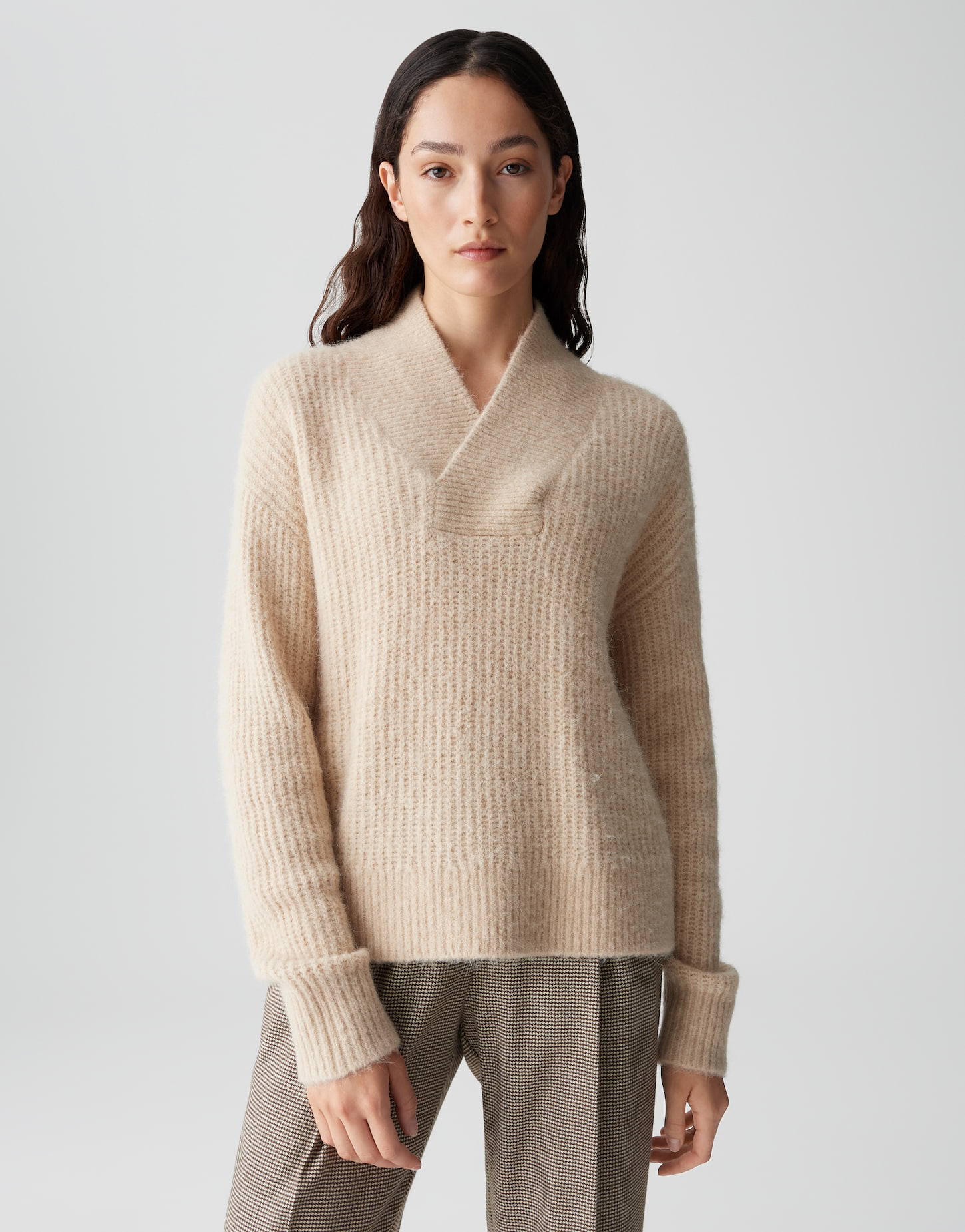Pullover Ponelope beige online bestellen | OPUS Online Shop