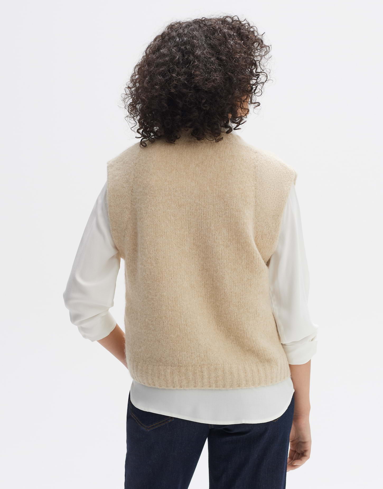 Pullunder Pilom beige online bestellen | OPUS Online Shop