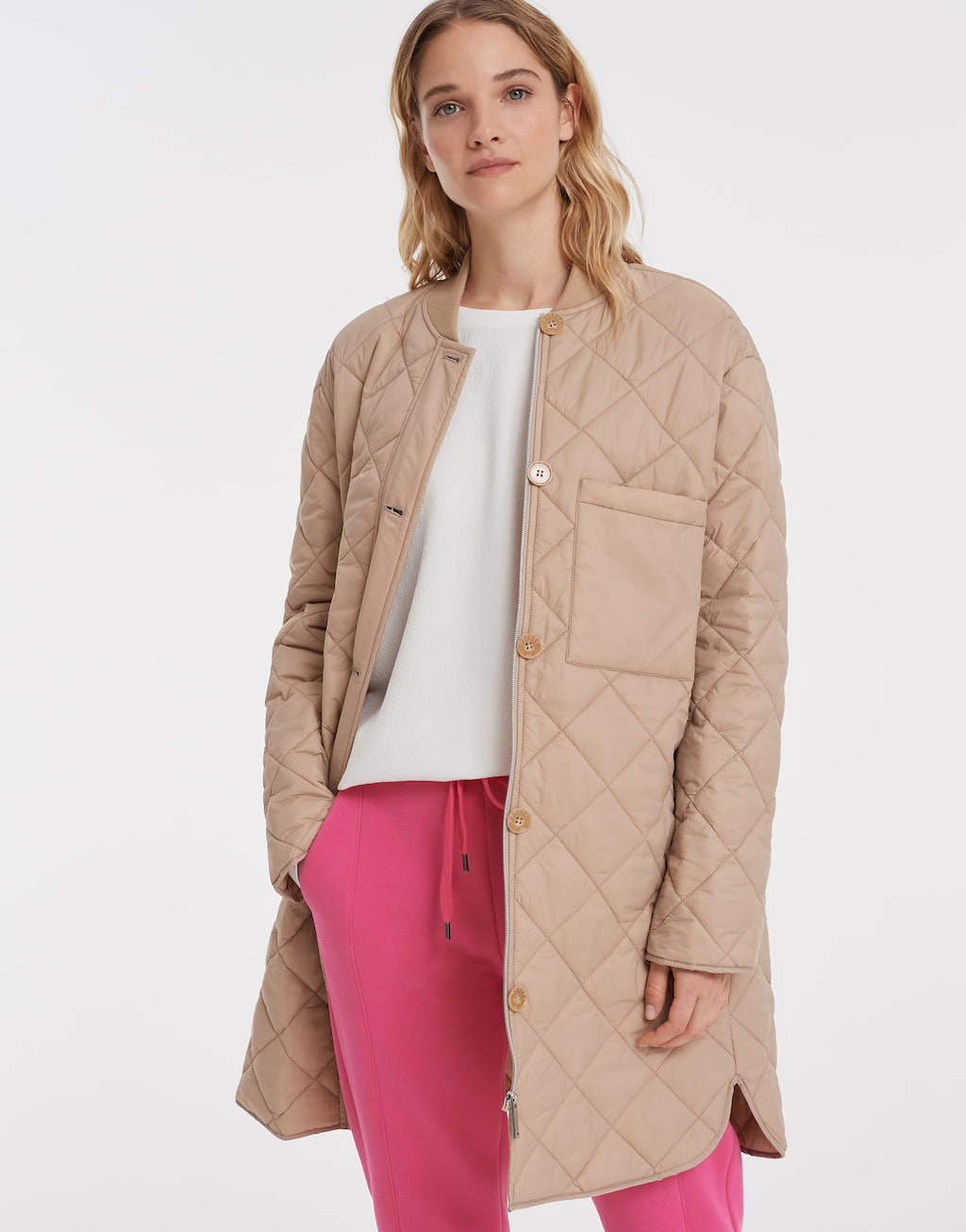 coat Hellina beige by OPUS | shop your favourites online