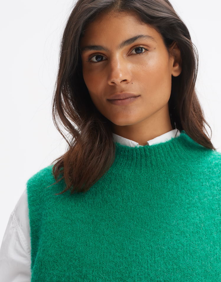 Pullunder Pya grün online bestellen | OPUS Online Shop