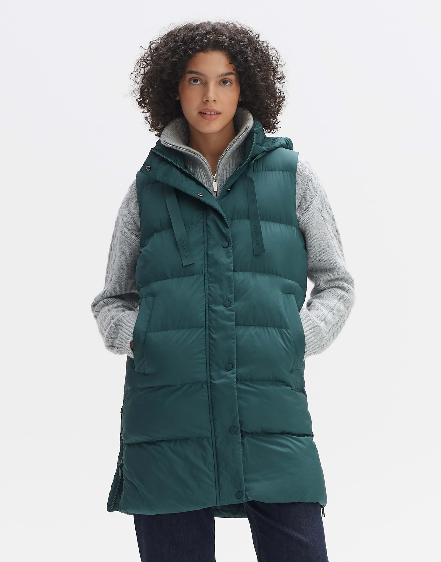 Weste Wafina grün online bestellen | OPUS Online Shop