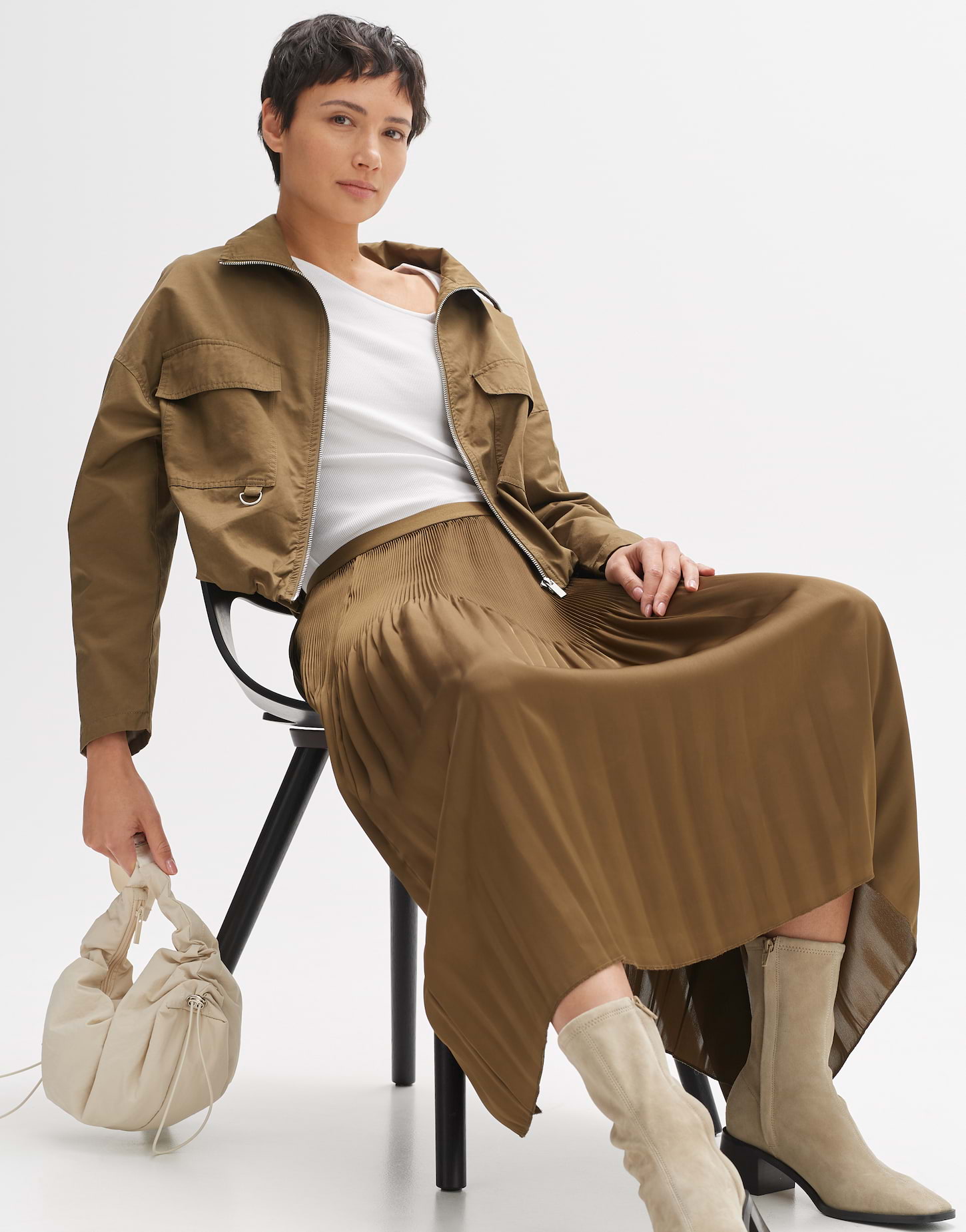 Midirock Ribane shimmer grün online bestellen | OPUS Online Shop