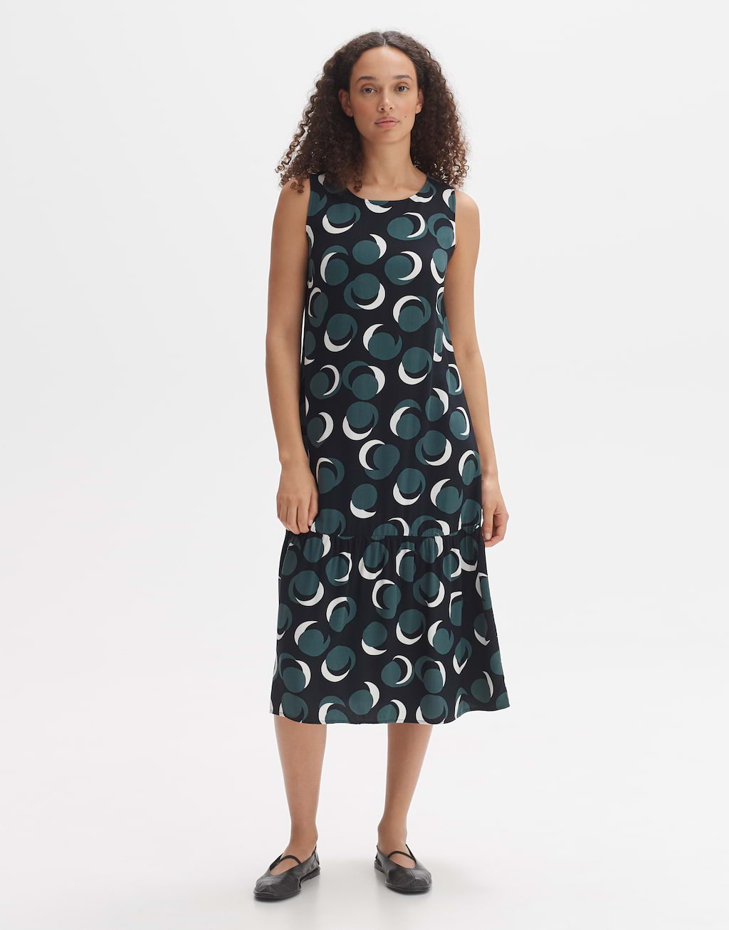 Midi dress Wicy city green by OPUS | shop your favourites online