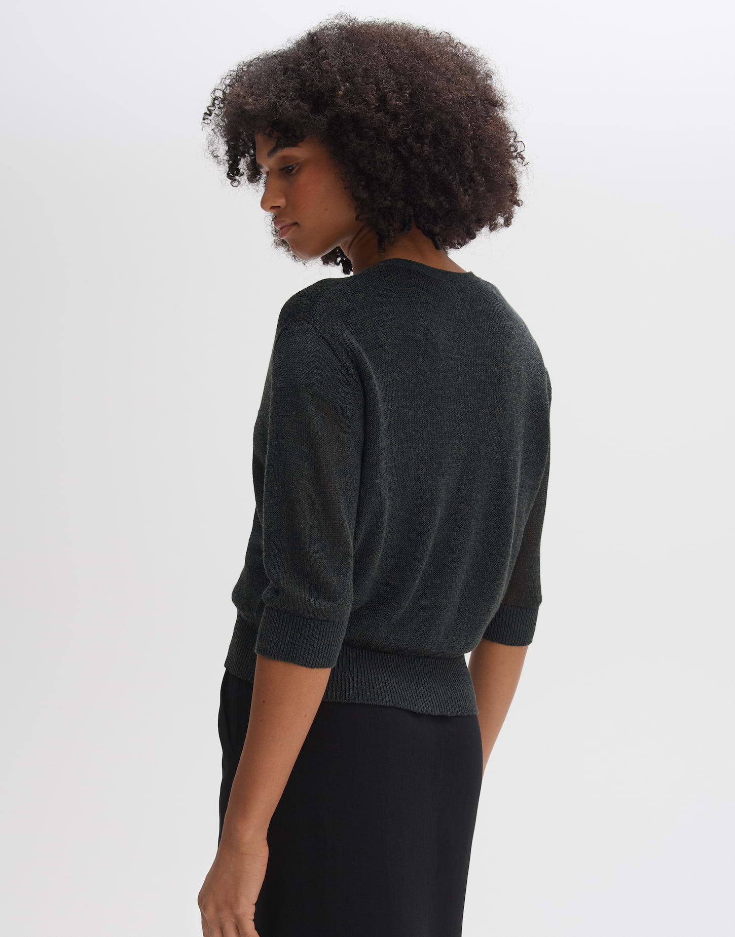 Strickjacke Dorifa grün online bestellen | OPUS Online Shop