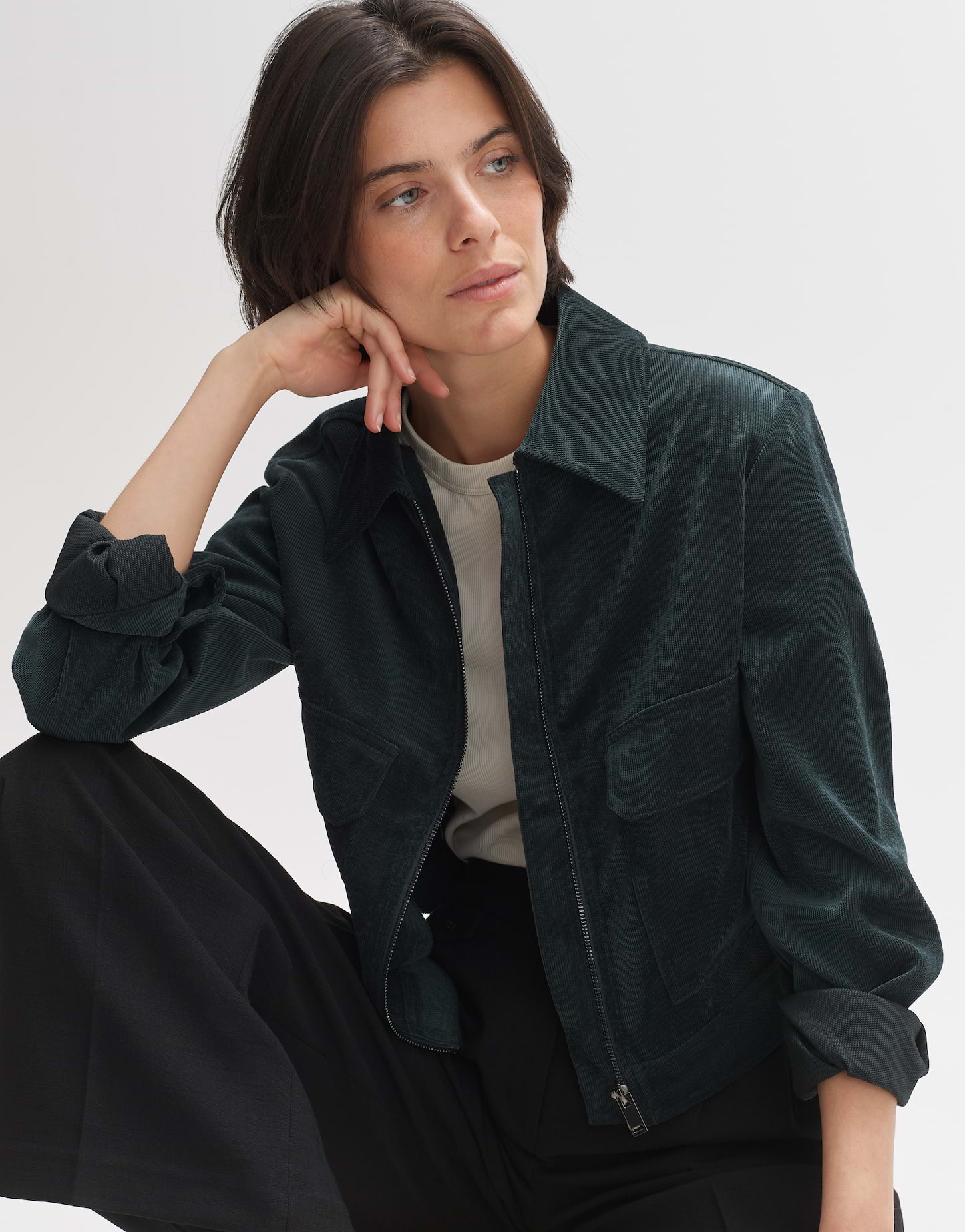 Jacke Hanju grün online bestellen | OPUS Online Shop